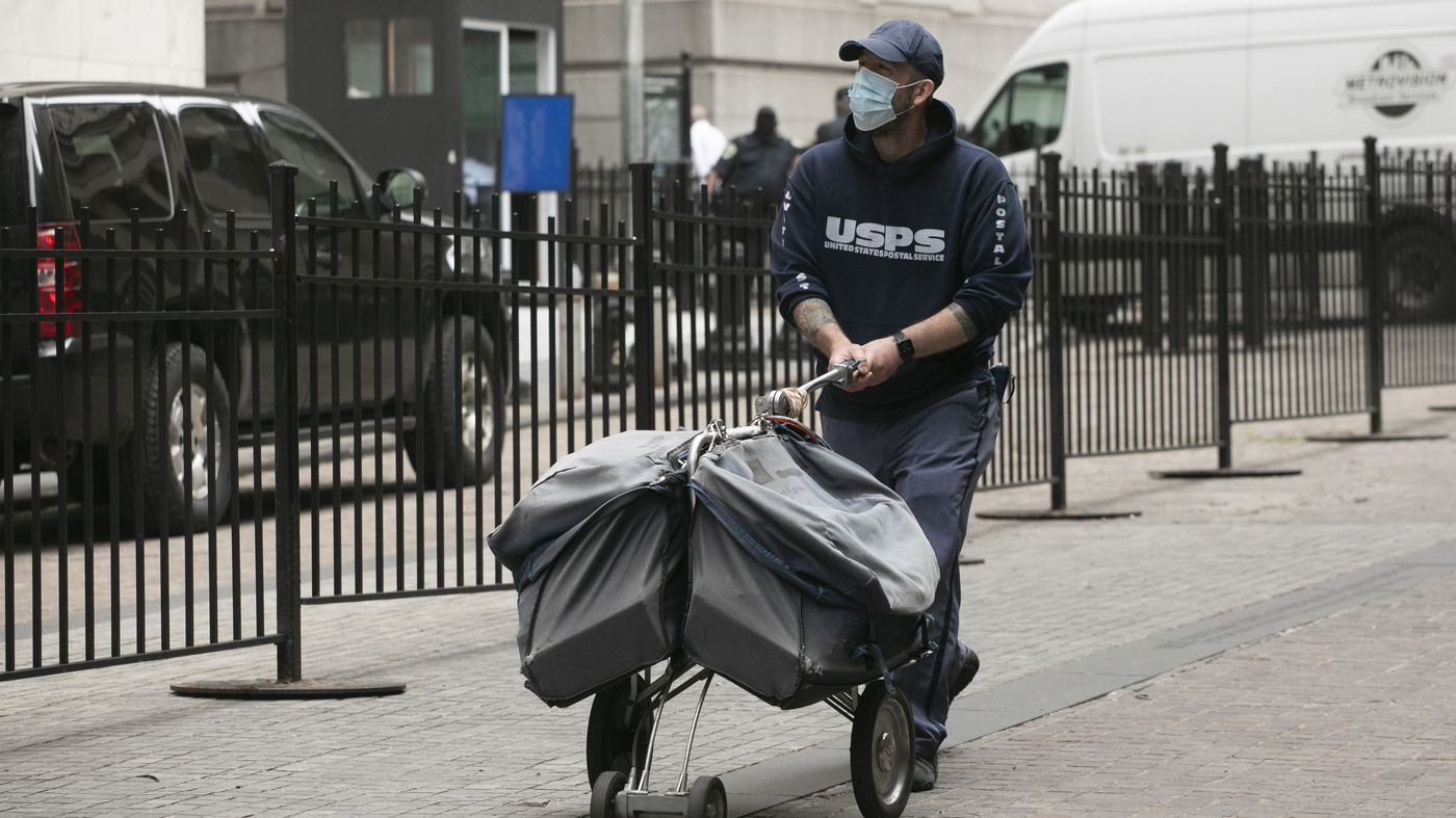 USPS Faces Challenges With More Ballots Going In The Mail : NPR