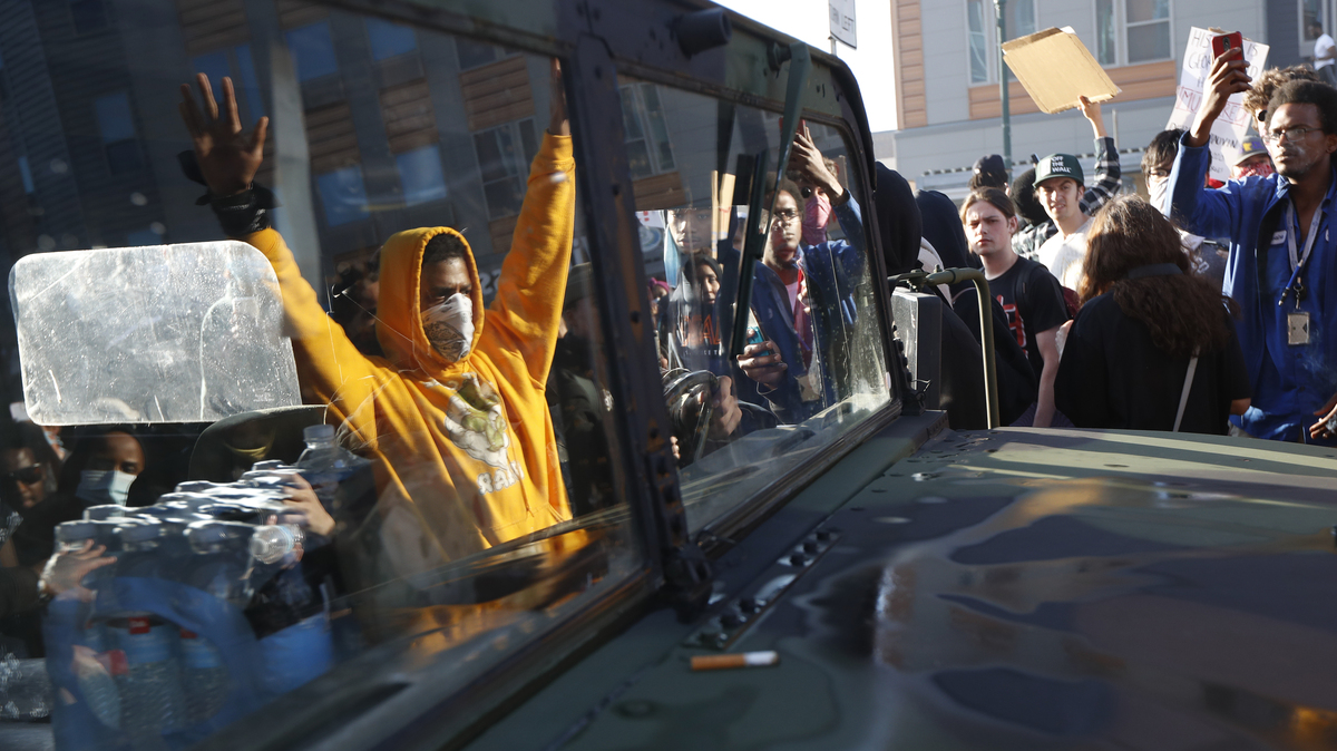 George Floyd Protests: Minnesota To Deploy Record National Guard Force ...