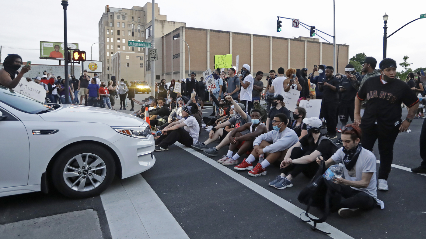 George Floyd Protests Show Rage And Anguish : The Picture Show : NPR