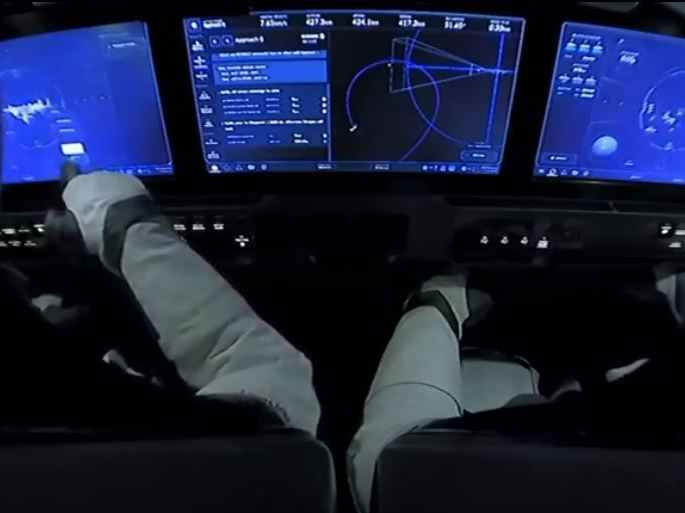 SpaceX Crew Dragon Capsule Successfully Docks With The International ...