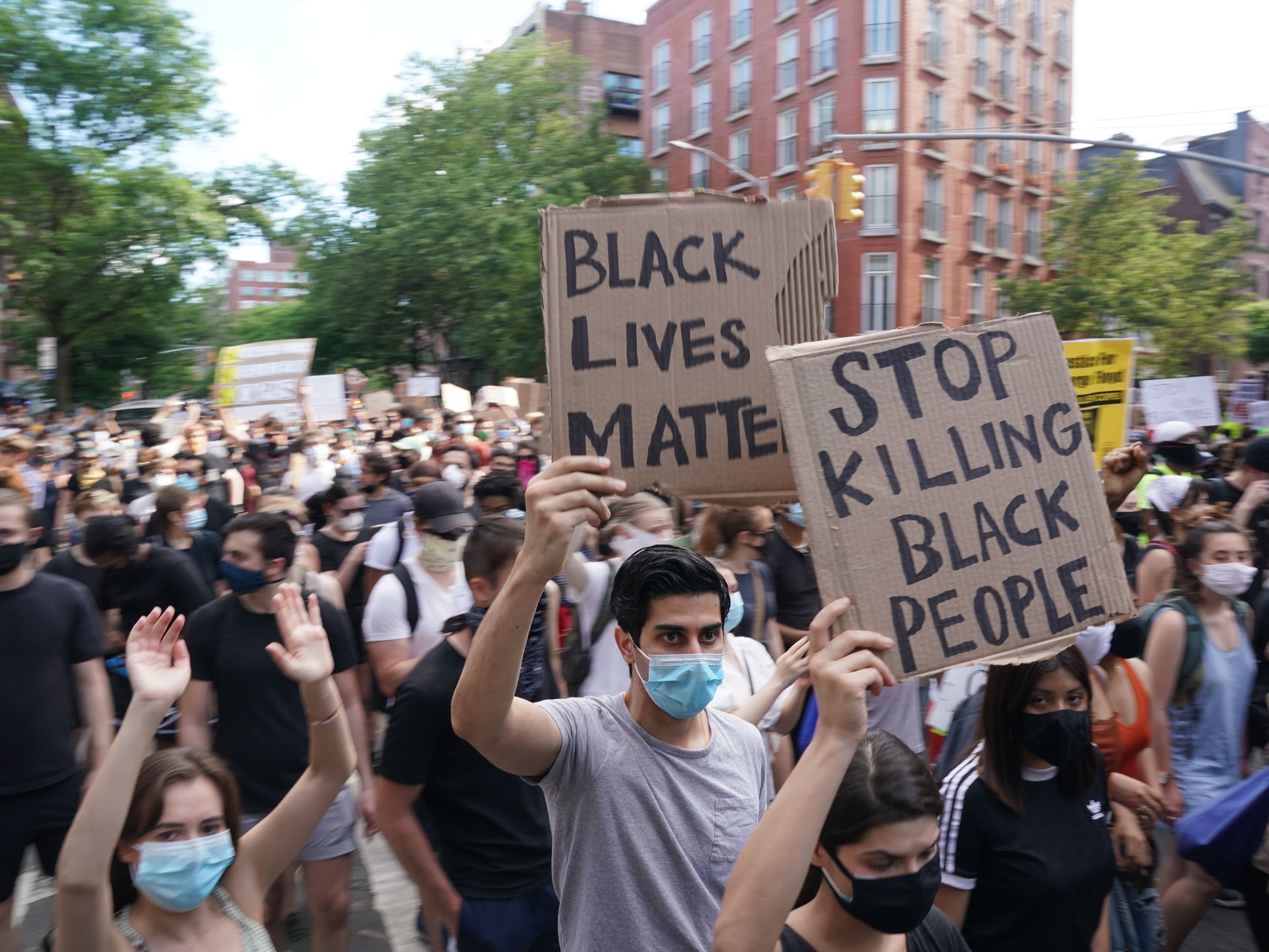 Photos: Protests In Response To The Death Of George Floyd Shake The ...