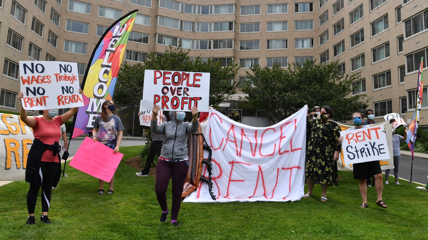 What Happens If You Can't Pay Your Rent? : NPR