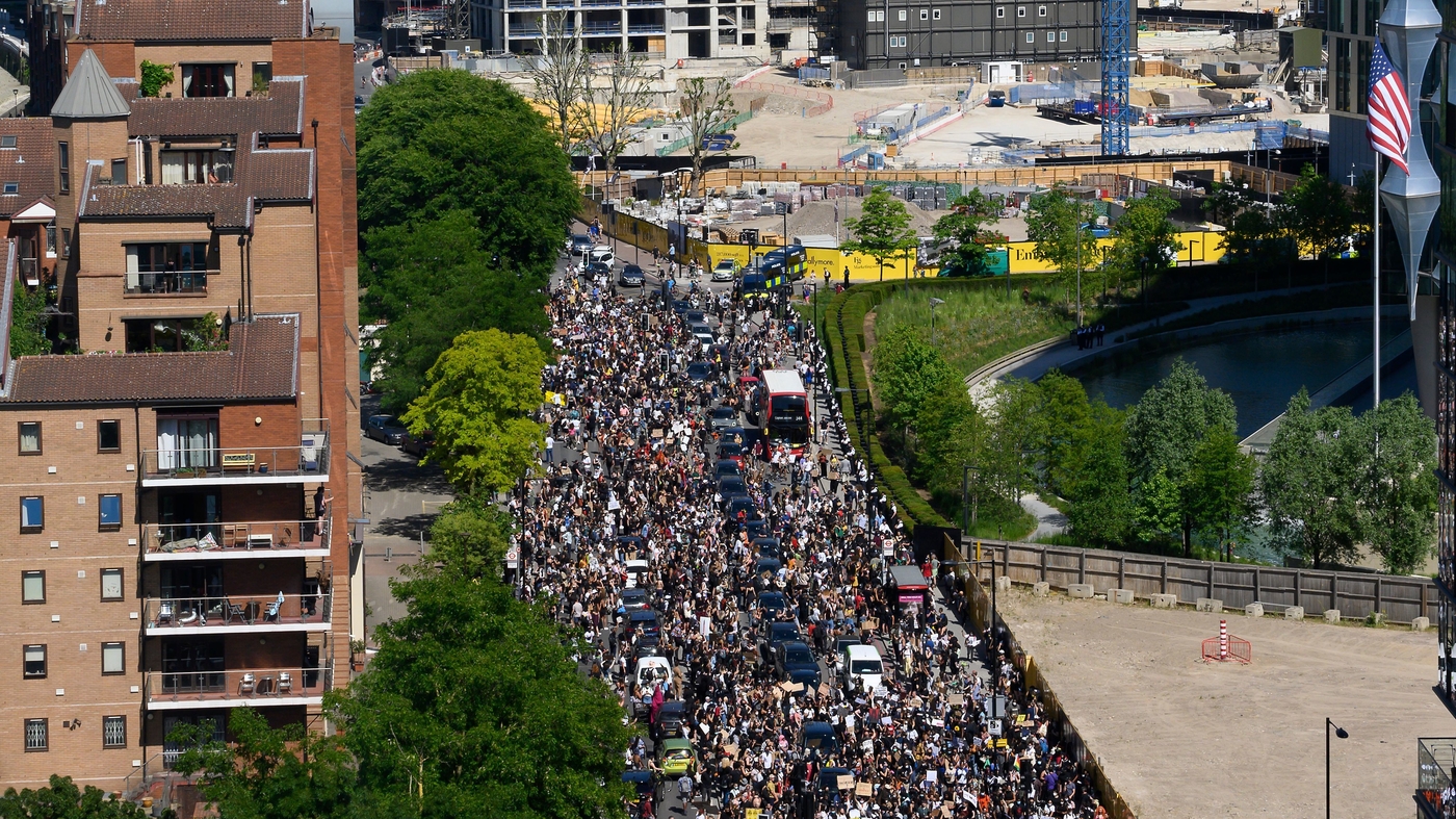 George Floyd Reverberates Globally: Thousands Protest In Germany, U.K ...