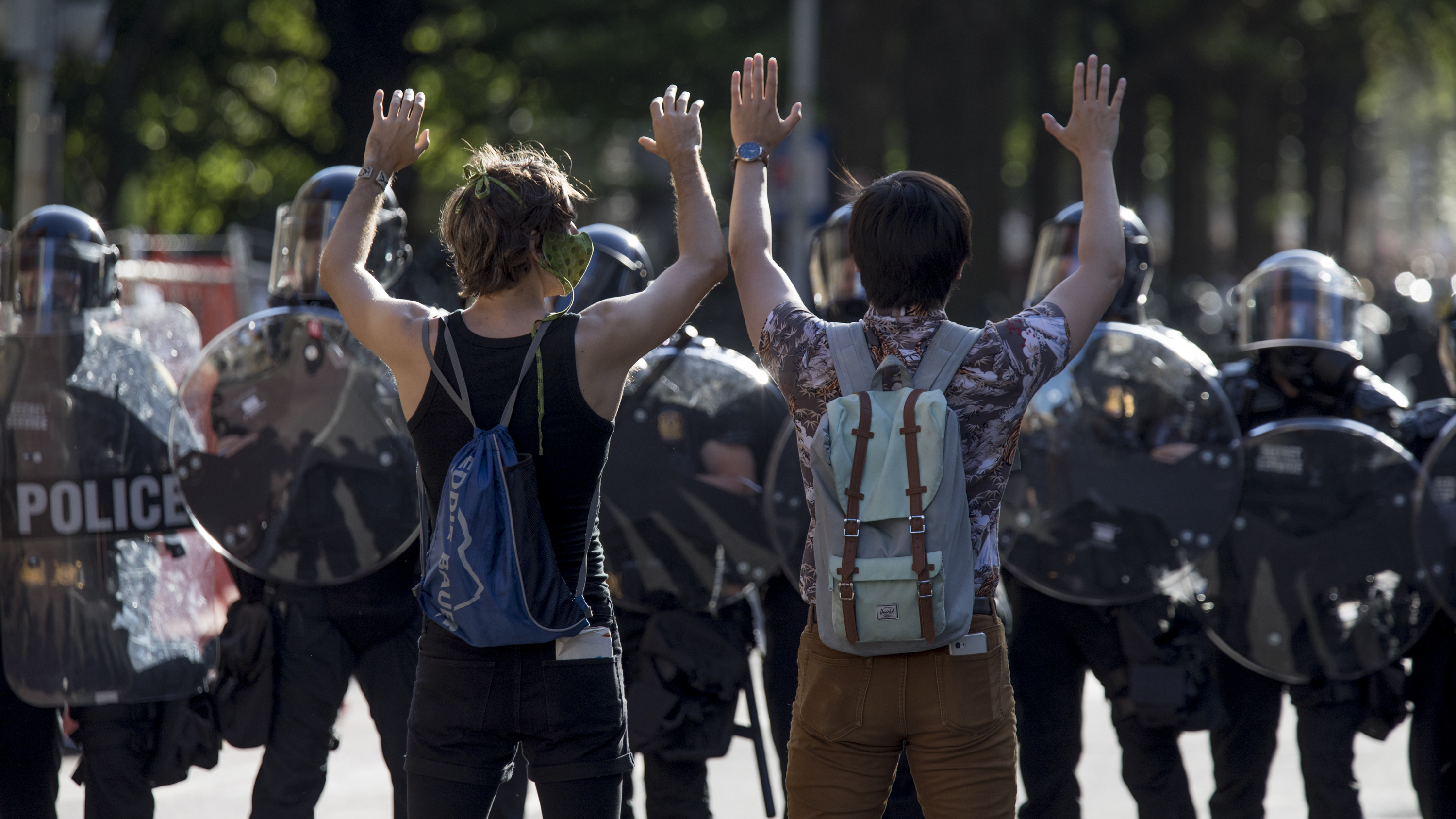 Democrats In Congress Tell Trump Not To Send Military To Protests : NPR