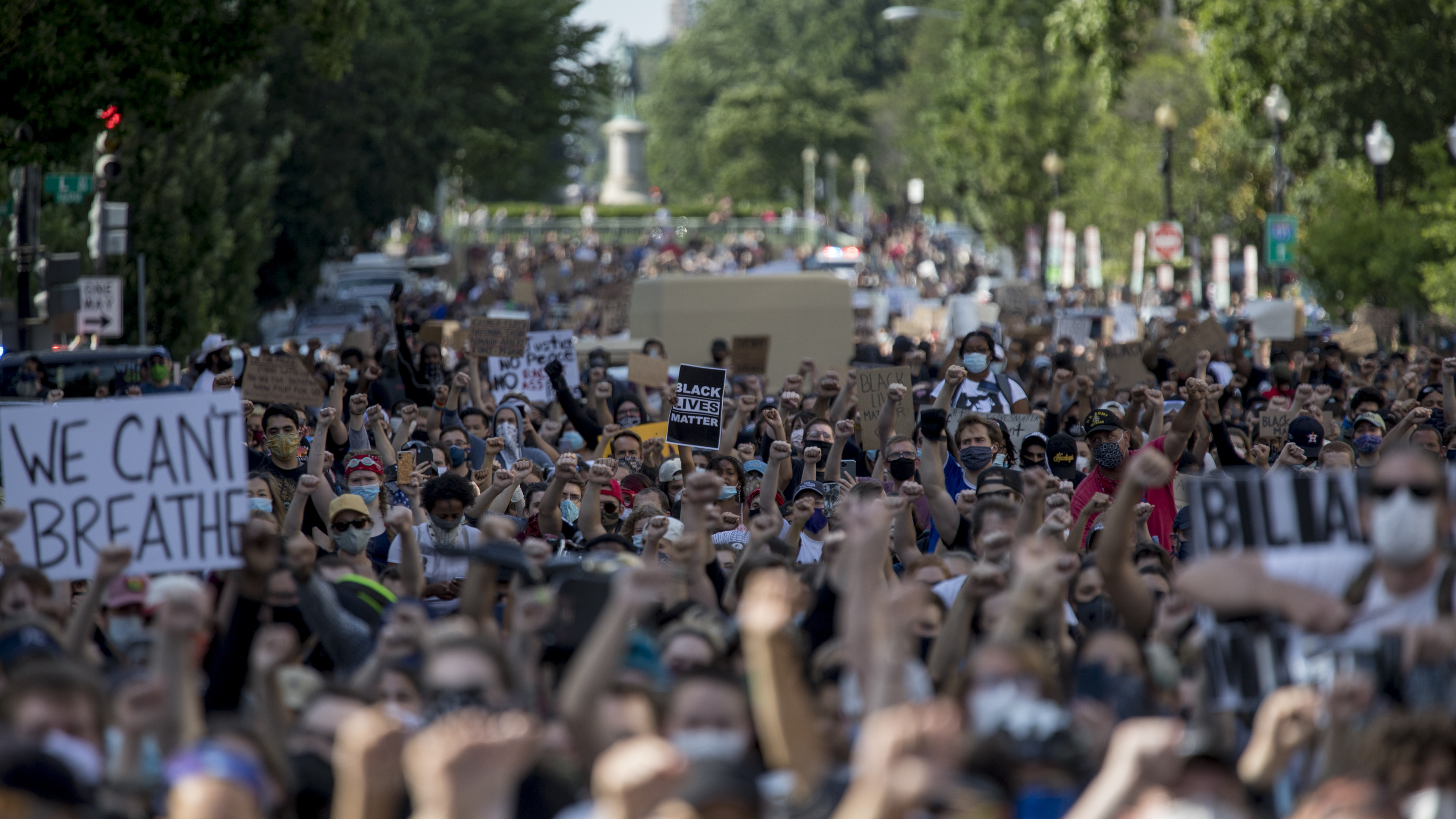 Protests Continue Despite Curfews Across The Country : NPR