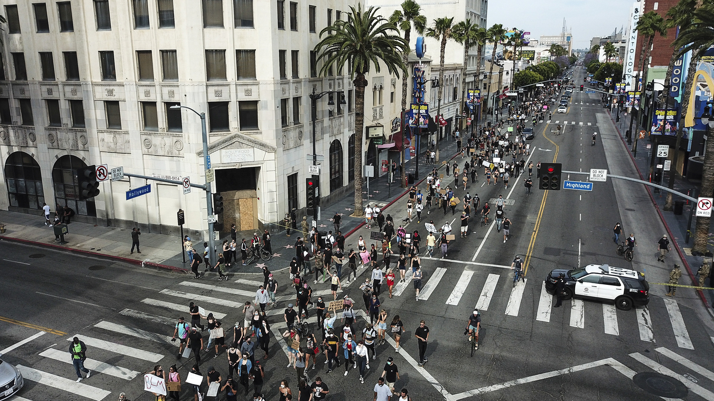 Protests Continue Despite Curfews Across The Country : NPR