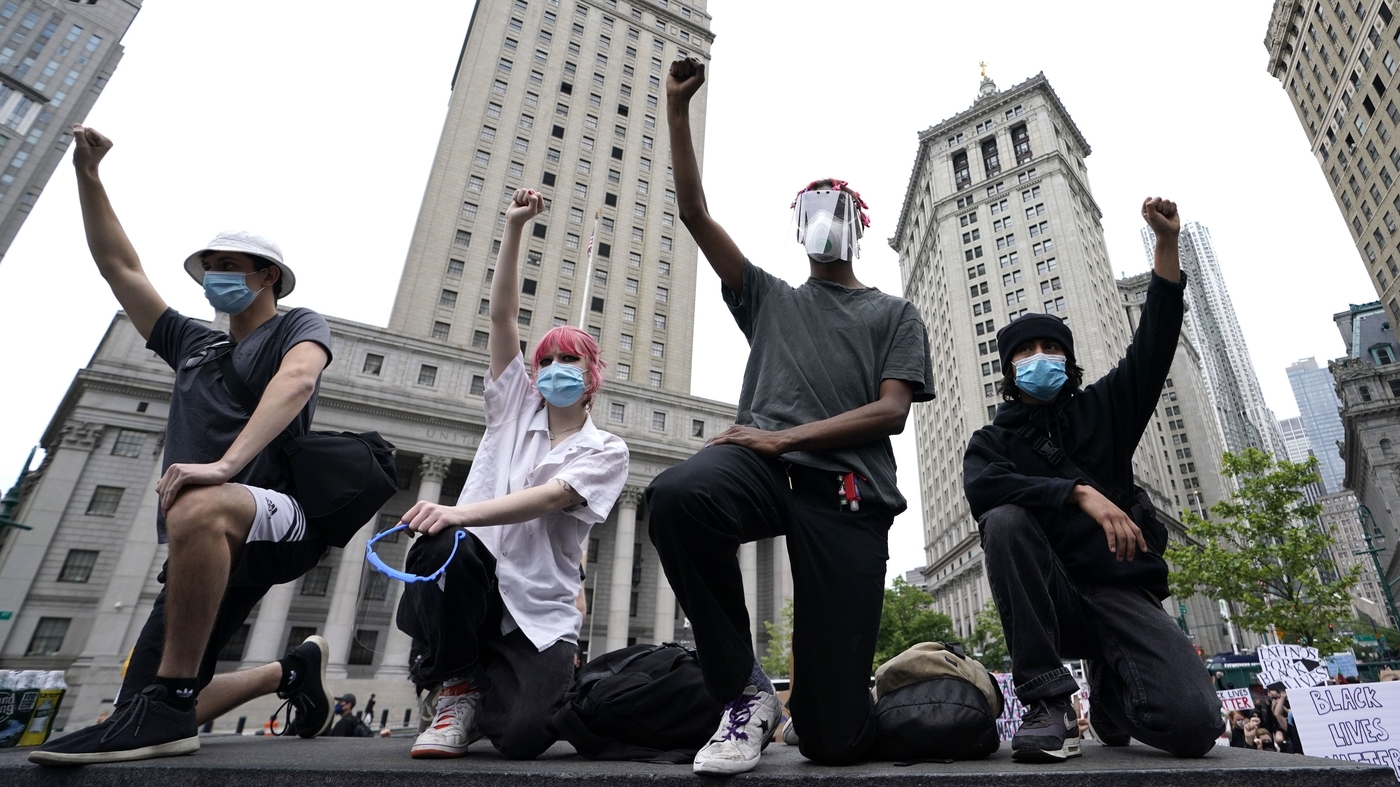 Protests Continue Despite Curfews Across The Country : NPR