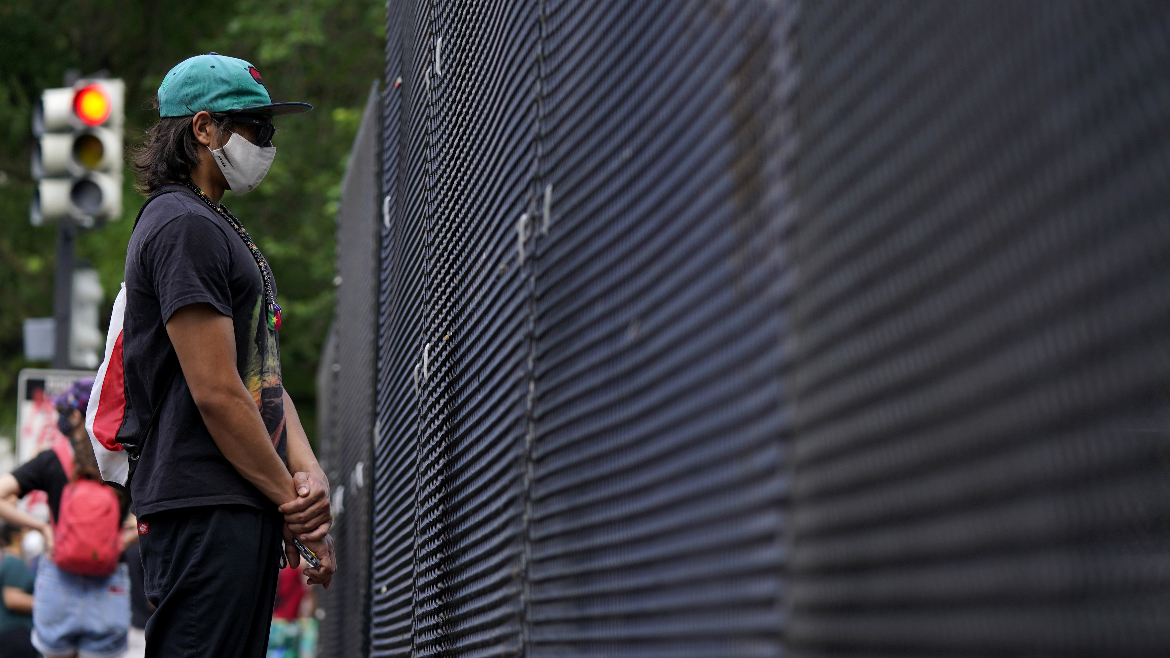 White House Security Perimeter Expanded In Face Of Protests : Updates ...