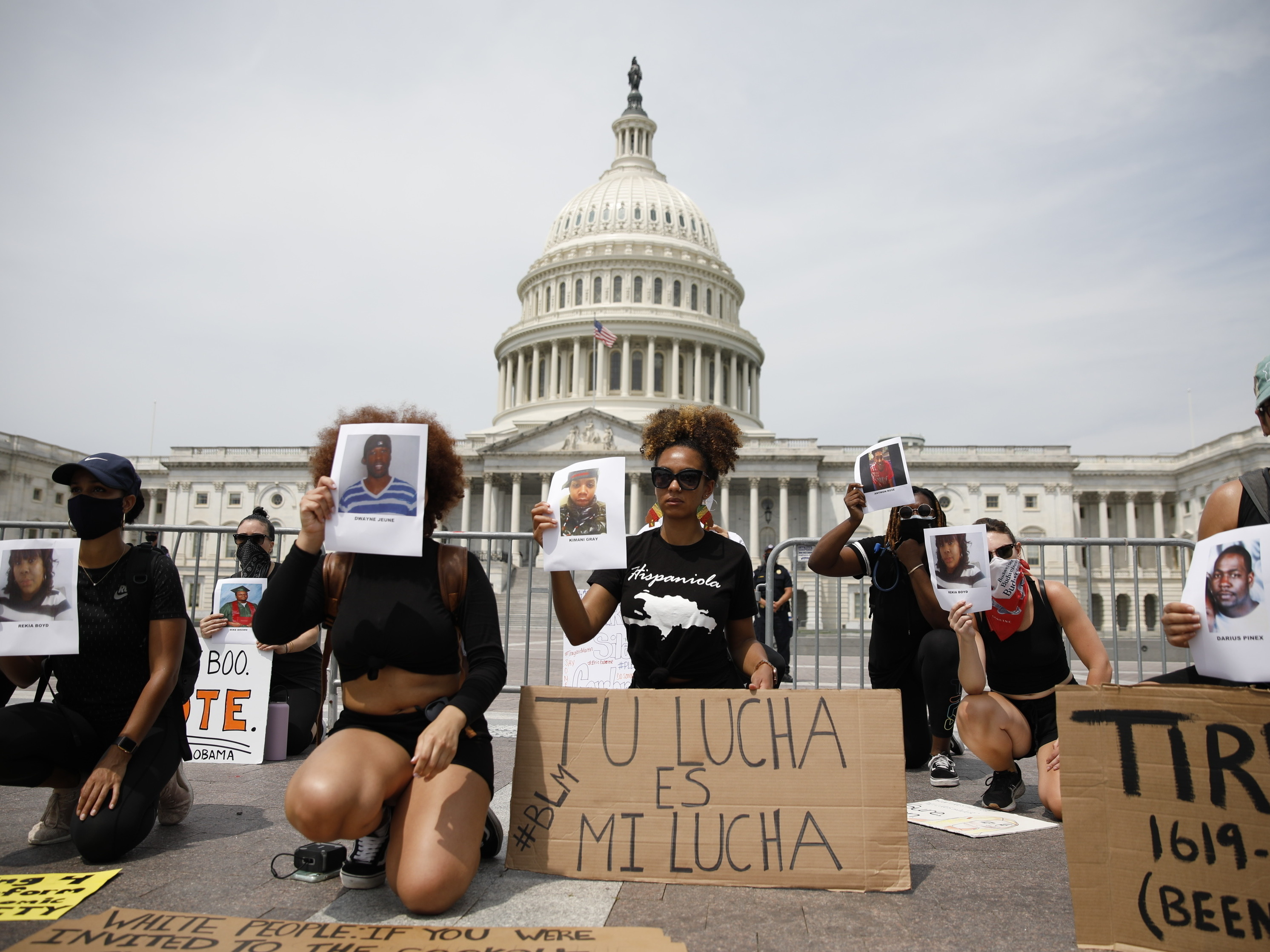 Crowds Assemble Across Washington In Mass Demonstrations Against Police ...