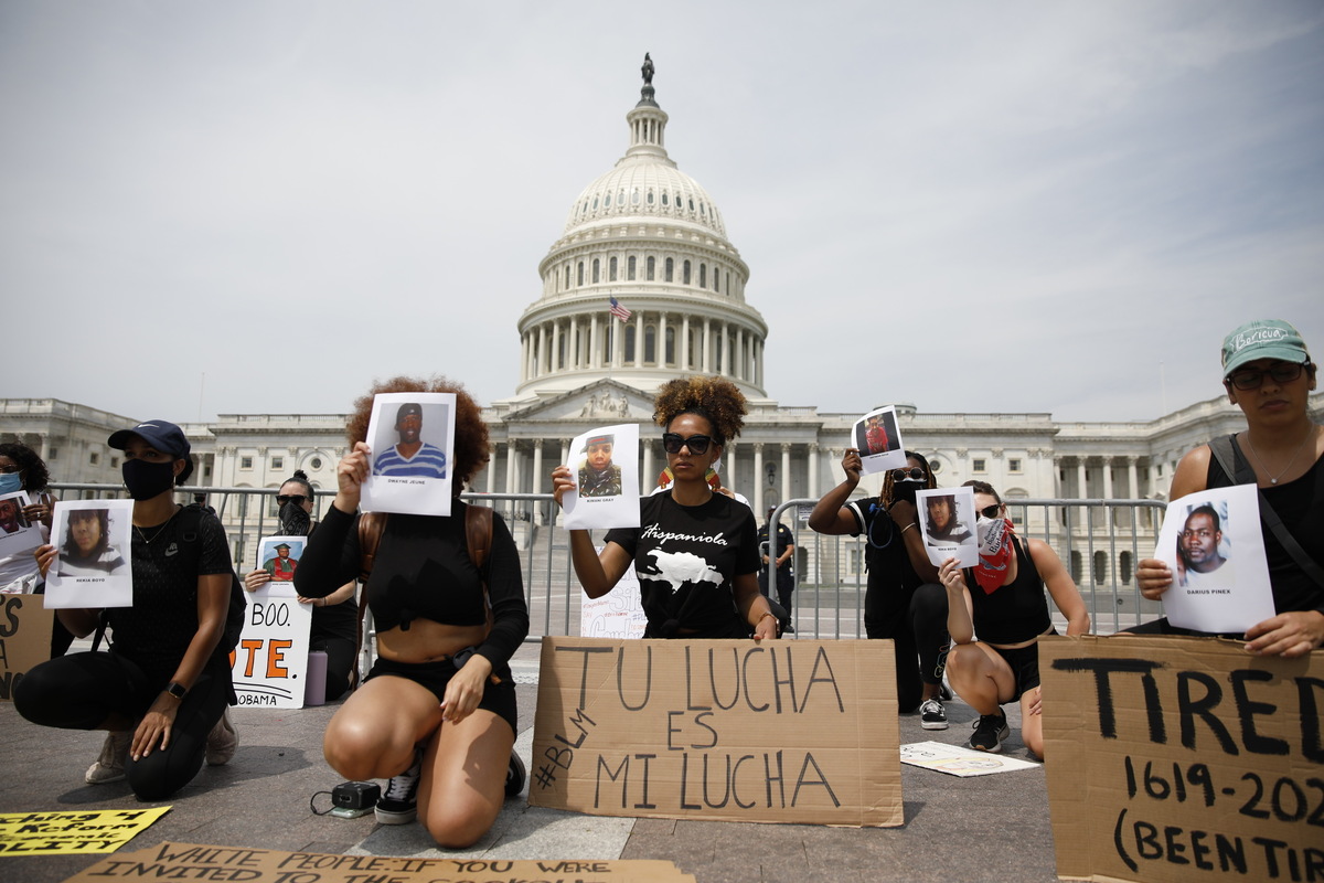 Crowds Assemble Across Washington In Mass Demonstrations Against Police ...
