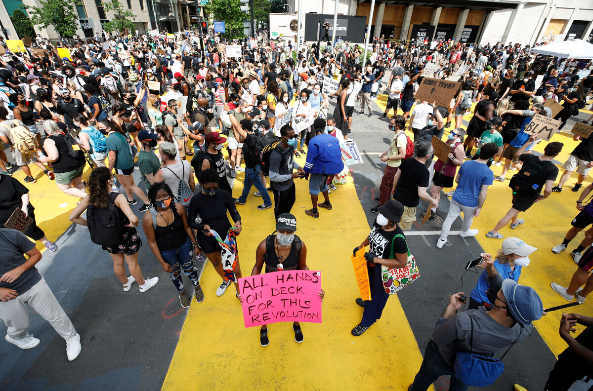 Photos: A Look At The Massive D.C. Protests Over Police Brutality : The ...