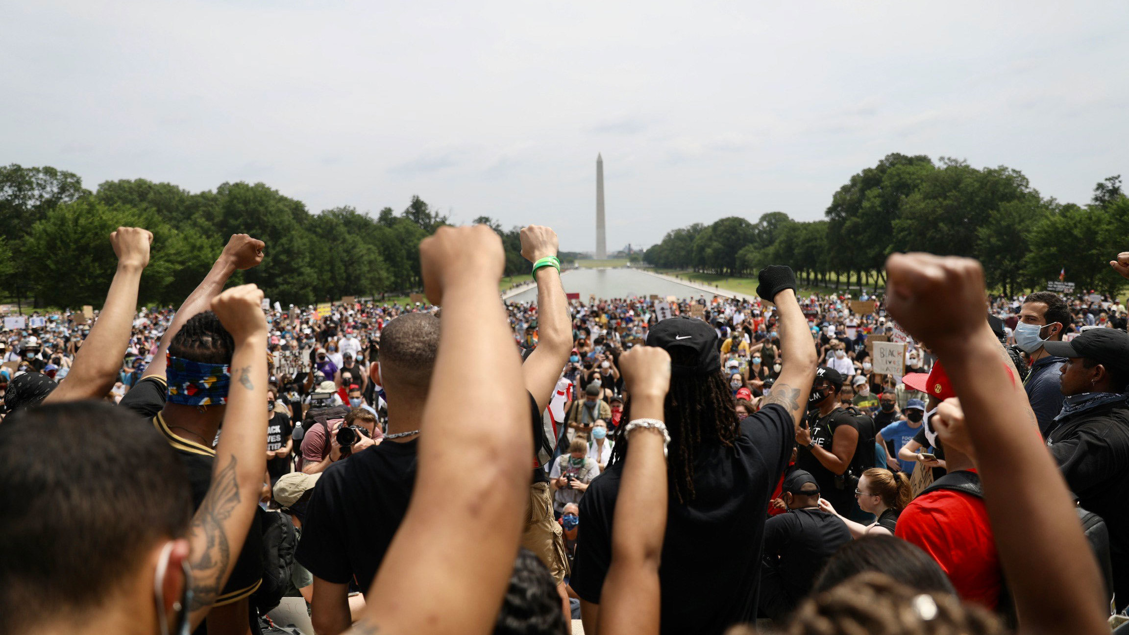 Crowds Assemble Across Washington In Mass Demonstrations Against Police ...