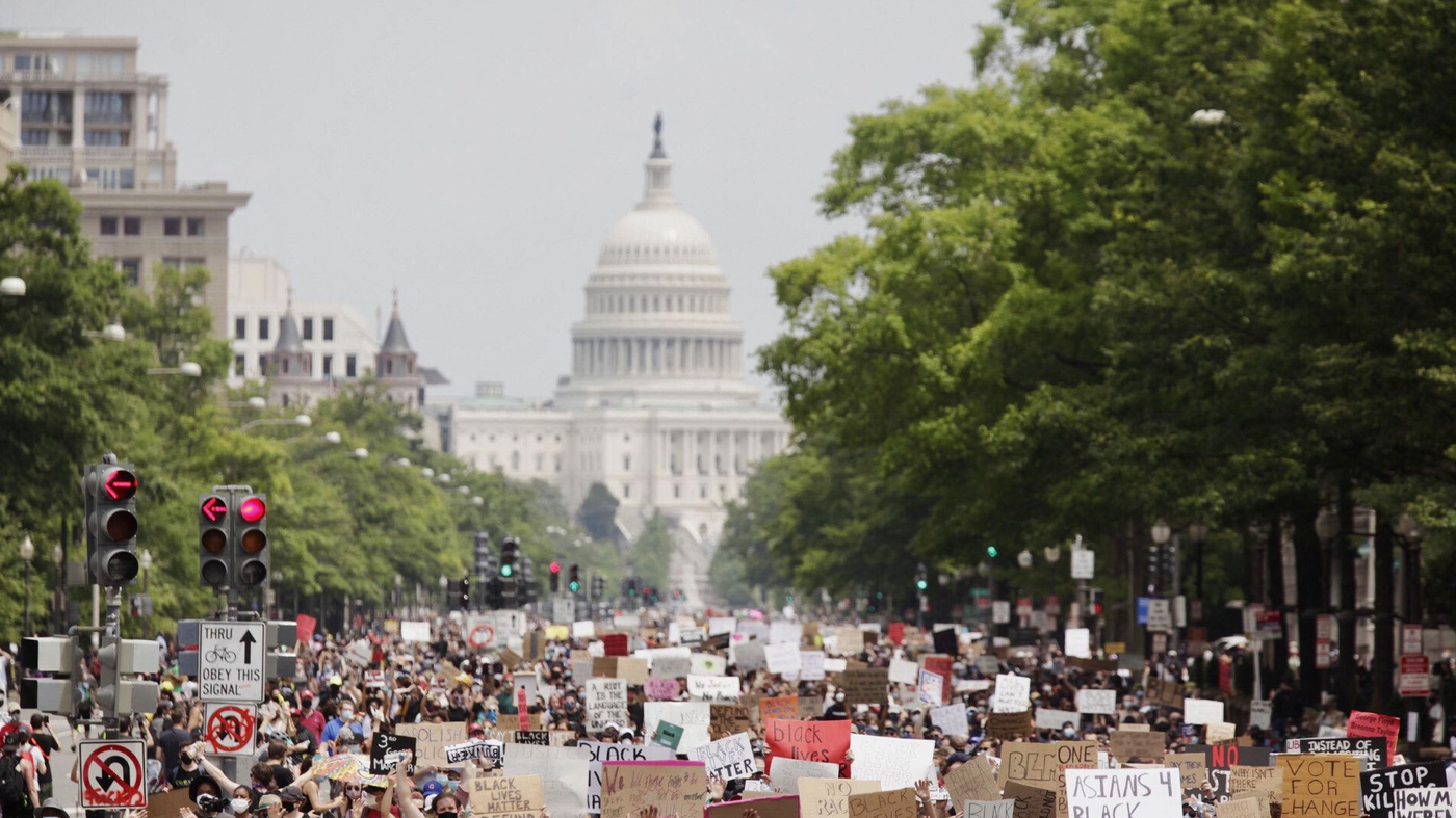 Photos: A Look At The Massive D.C. Protests Over Police Brutality : The ...