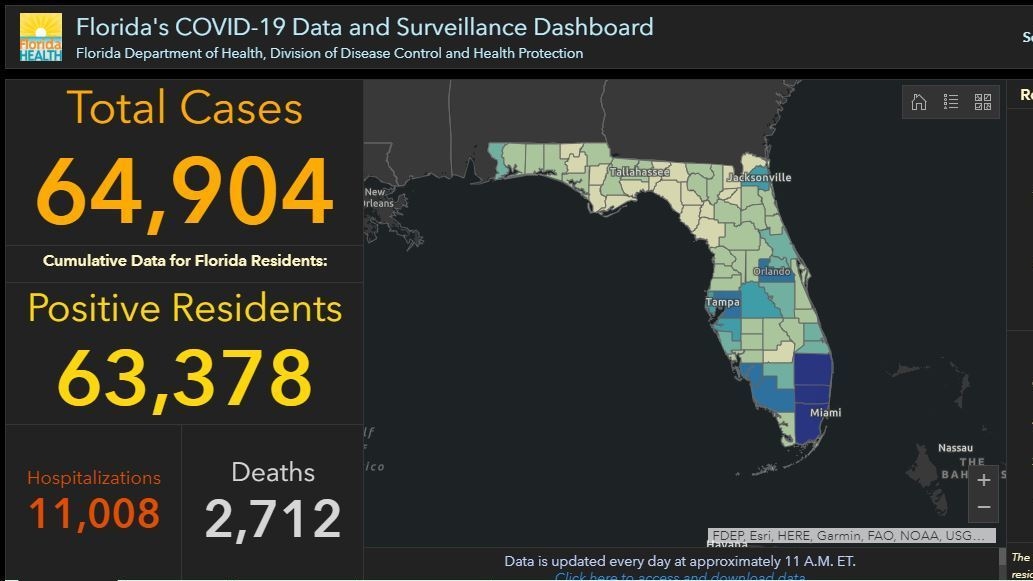 Florida's Rising COVID-19 Numbers: What Do They Mean? : Coronavirus ...