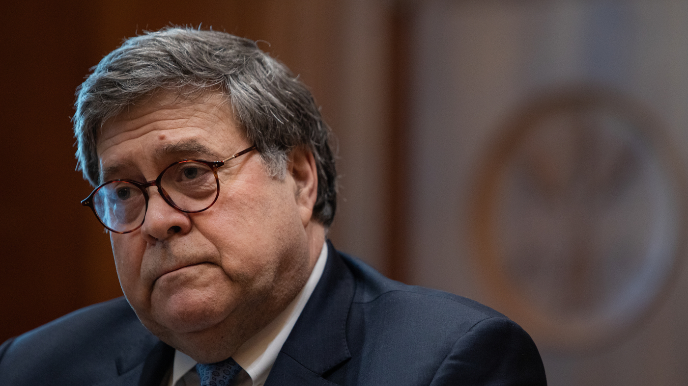 Transcript: NPR's Full Interview With Attorney General William Barr : NPR