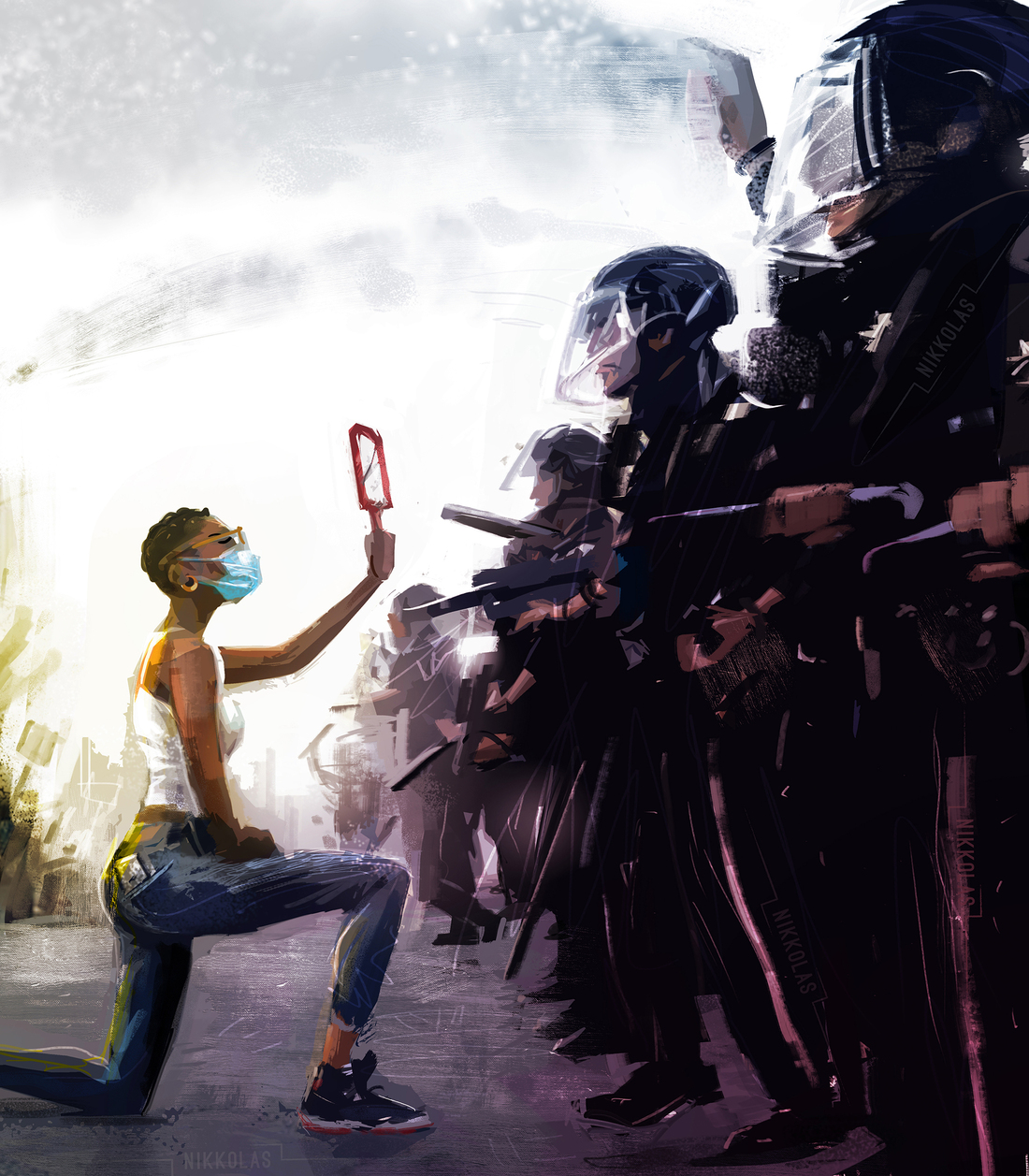 Nikkolas Smith Combines Art And Activism Into A Singular Superpower : NPR