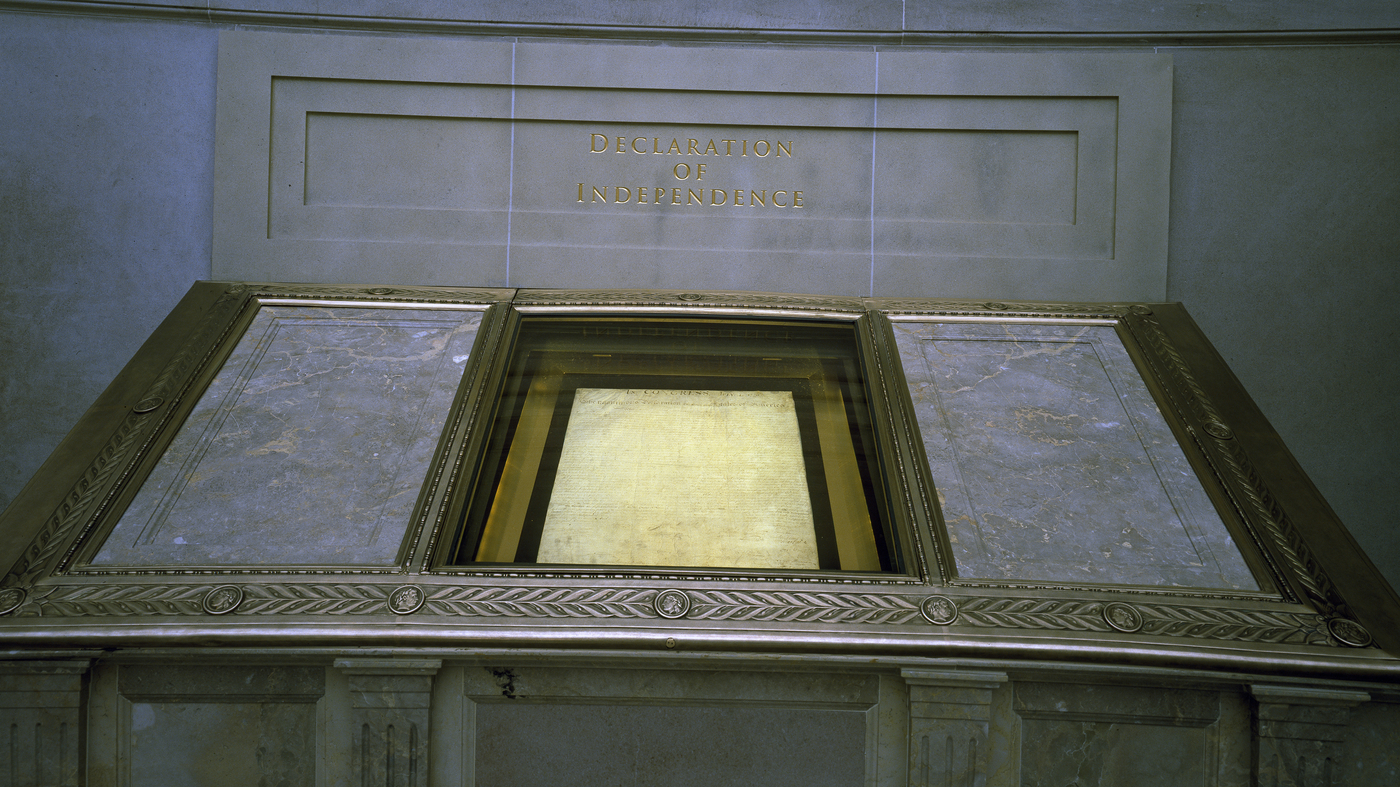 NPR Reads The Declaration Of Independence : NPR