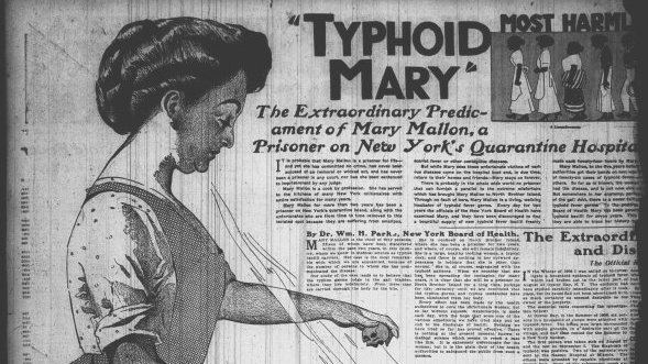 Who Was Typhoid Mary? Lessons From An Infamous Quarantine : Short Wave ...