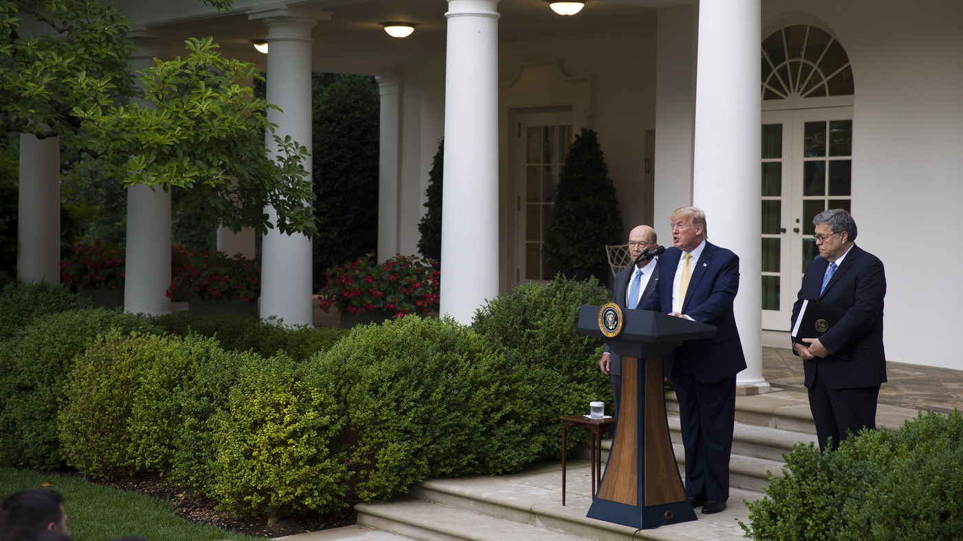 Iowa, Neb., SC, SD Share Driver's License Info For Trump Request : NPR
