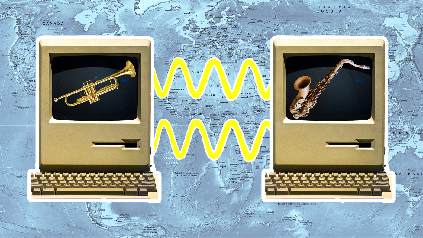 Playing Music Together Online Is Not As Simple As It Seems : NPR