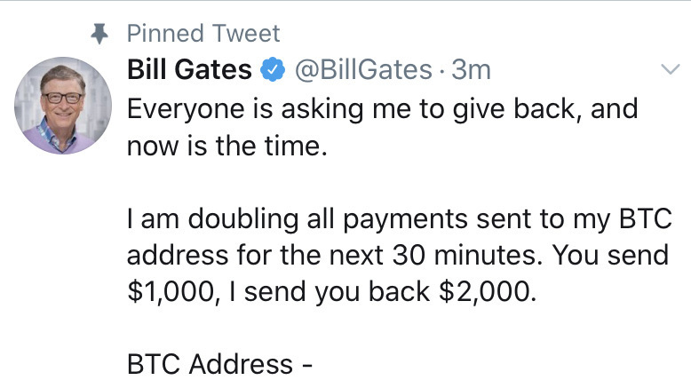Twitter Accounts Of Jeff Bezos, Bill Gates, Joe Biden Hit By Hackers : NPR