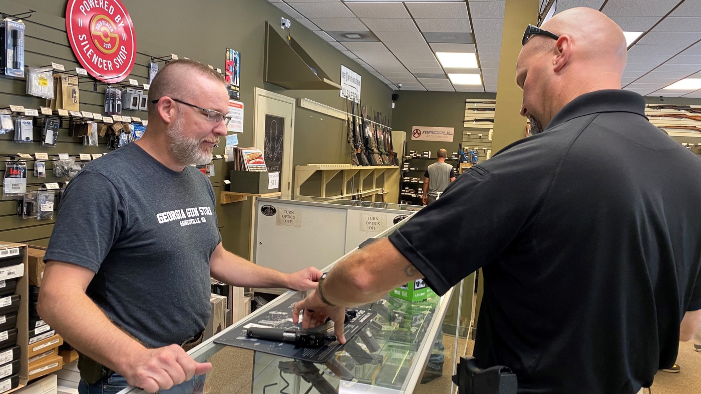 Pandemic And Protests Spark Record Gun Sales : NPR