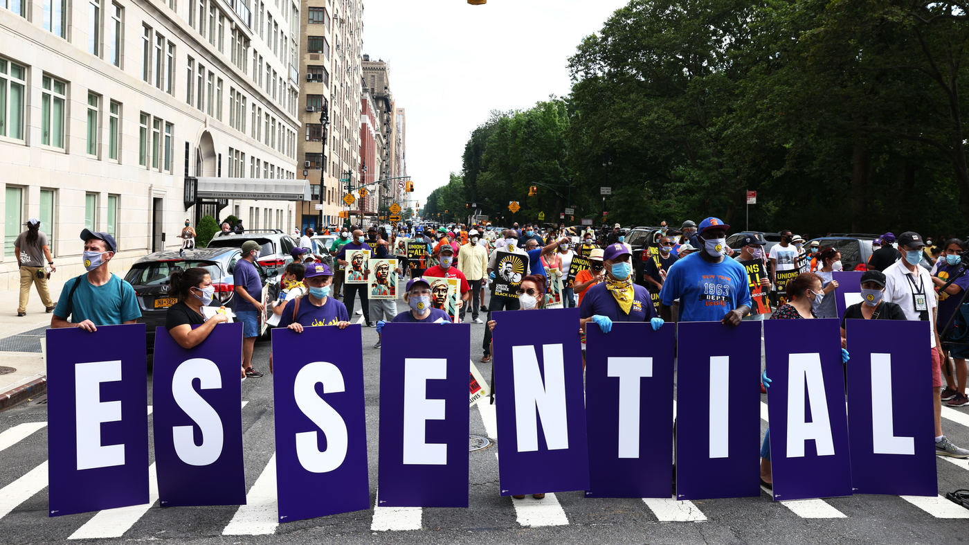 Essential Workers Hold Walkouts And Protests In National 'Strike For ...