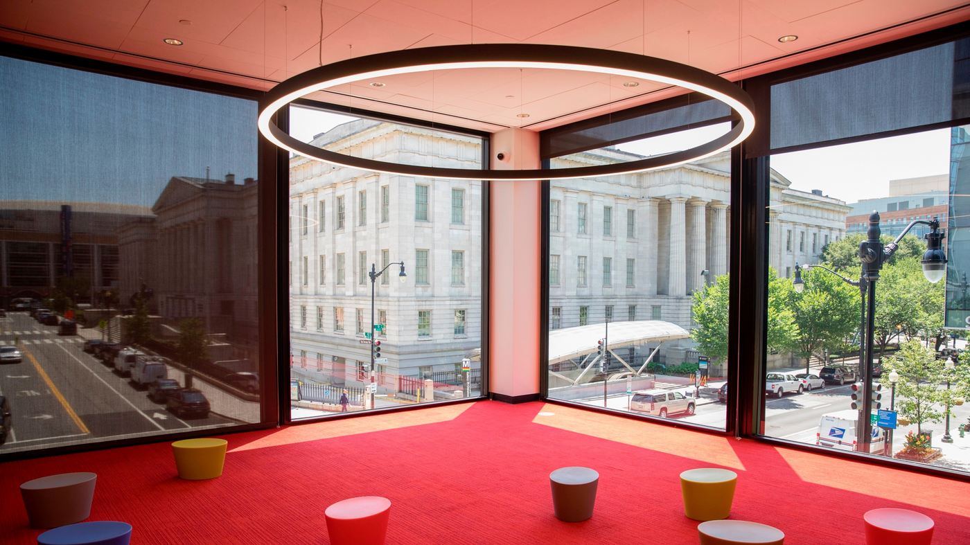 Peek Inside D C s Newly Renovated MLK Library NPR peek-inside-d-c-s-newly-renovated-mlk-library-npr