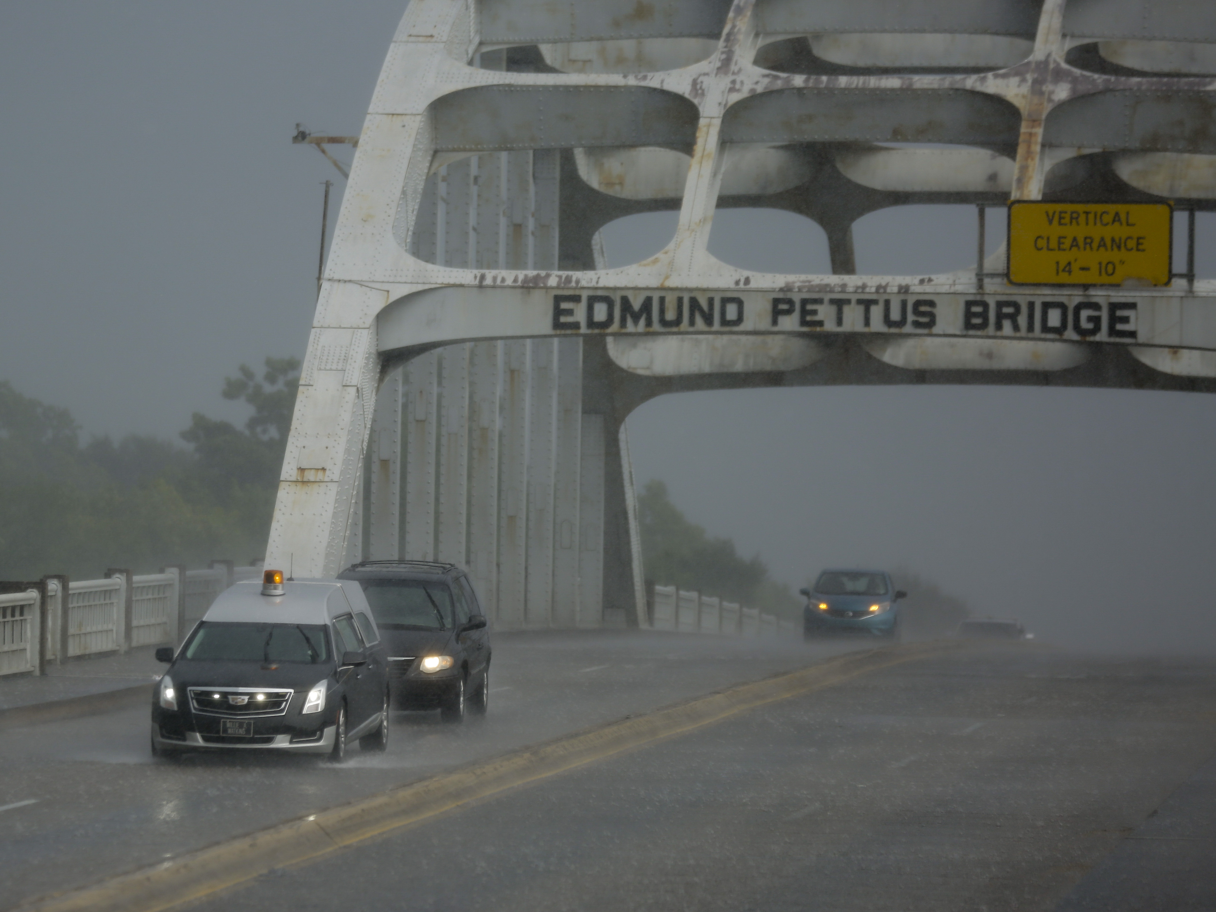 In Selma, A 'Final Crossing' For John Lewis Across The Edmund Pettus ...