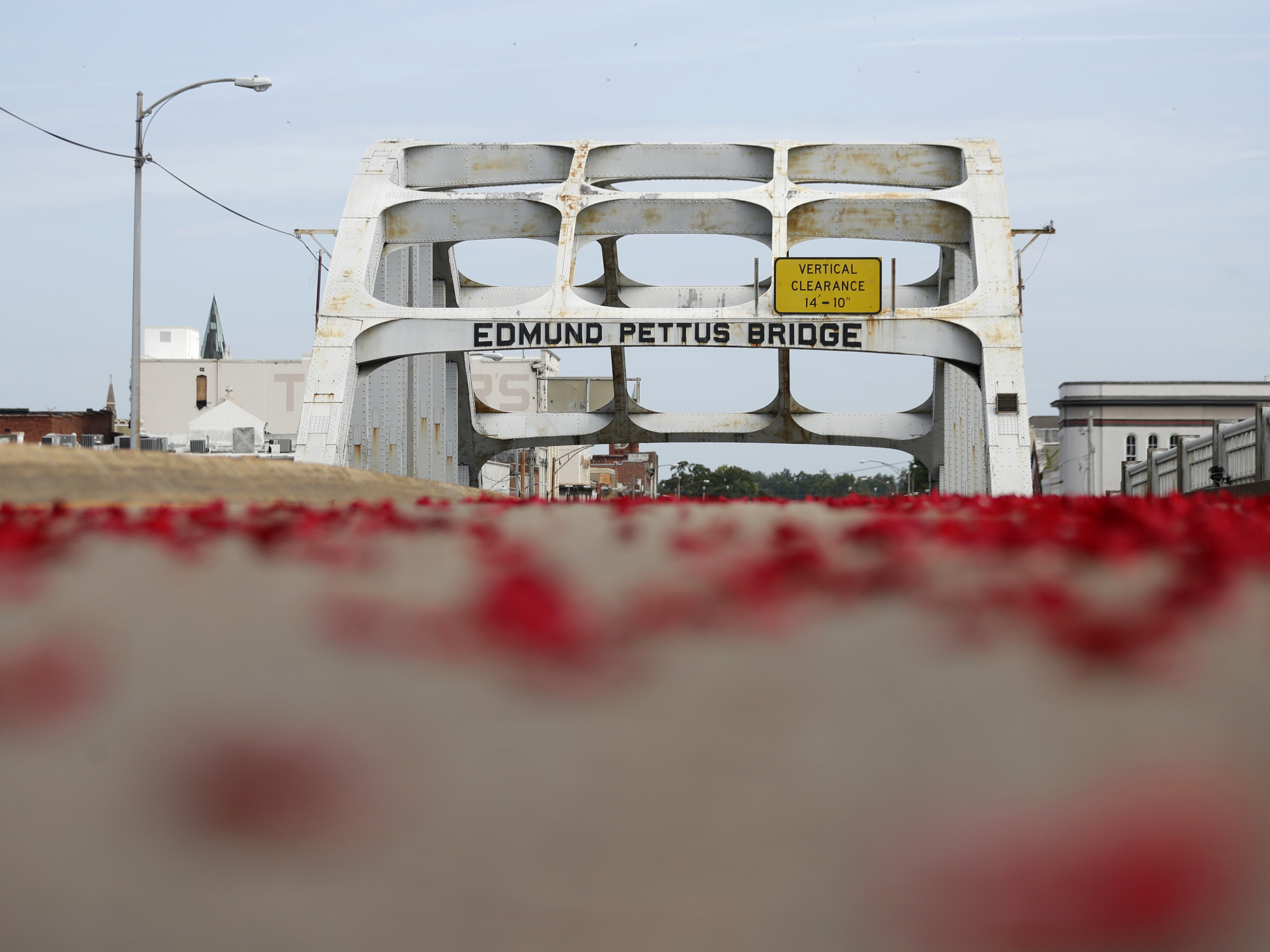 In Selma, A 'Final Crossing' For John Lewis Across The Edmund Pettus ...