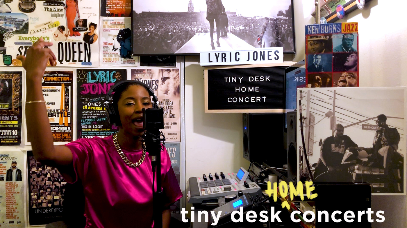 Video: Watch Lyric Jones Play A Tiny Desk From Home : NPR