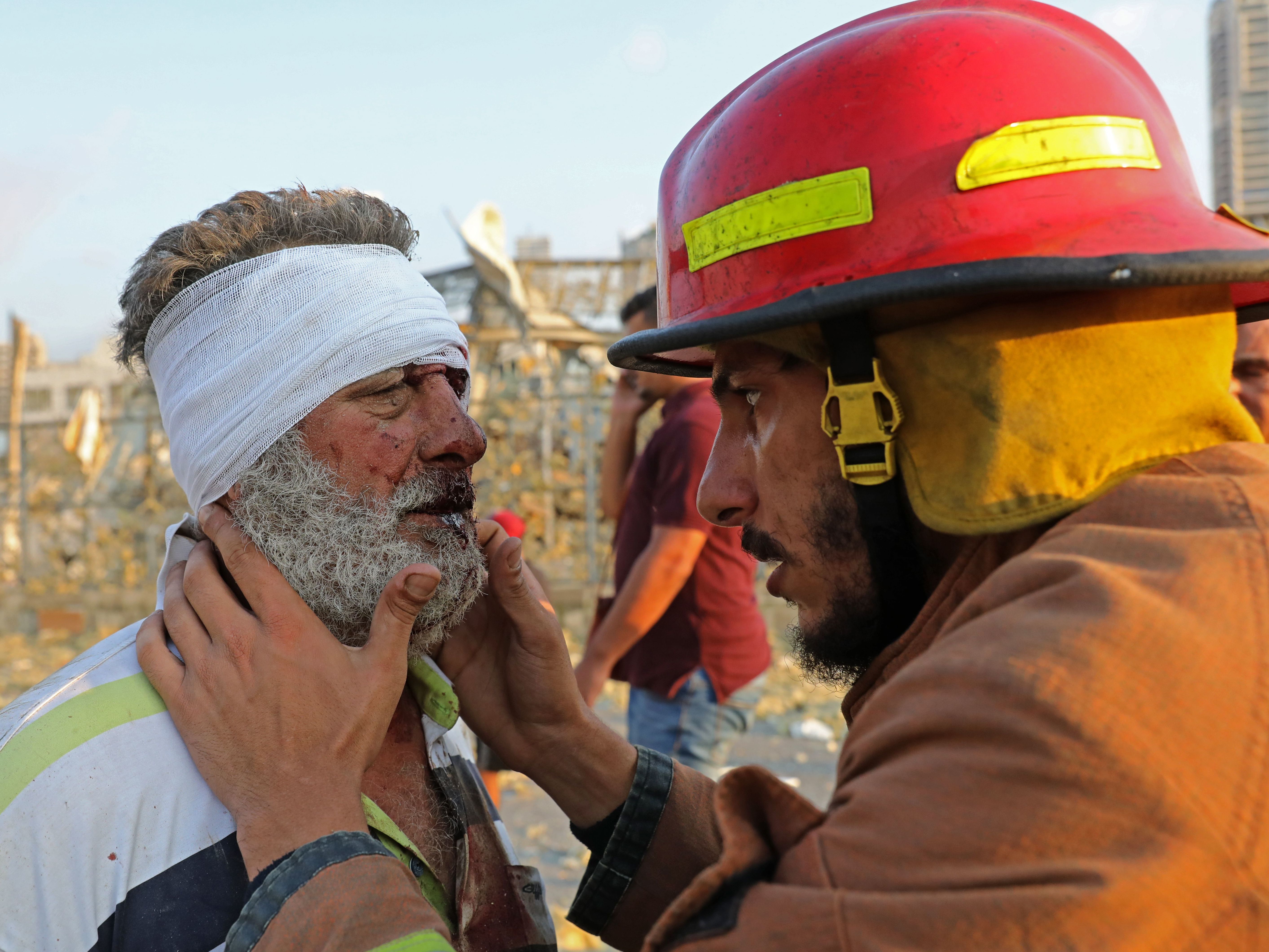 Photos: Explosion Leaves Beirut In Shatters As Cleanup Begins | NCPR News