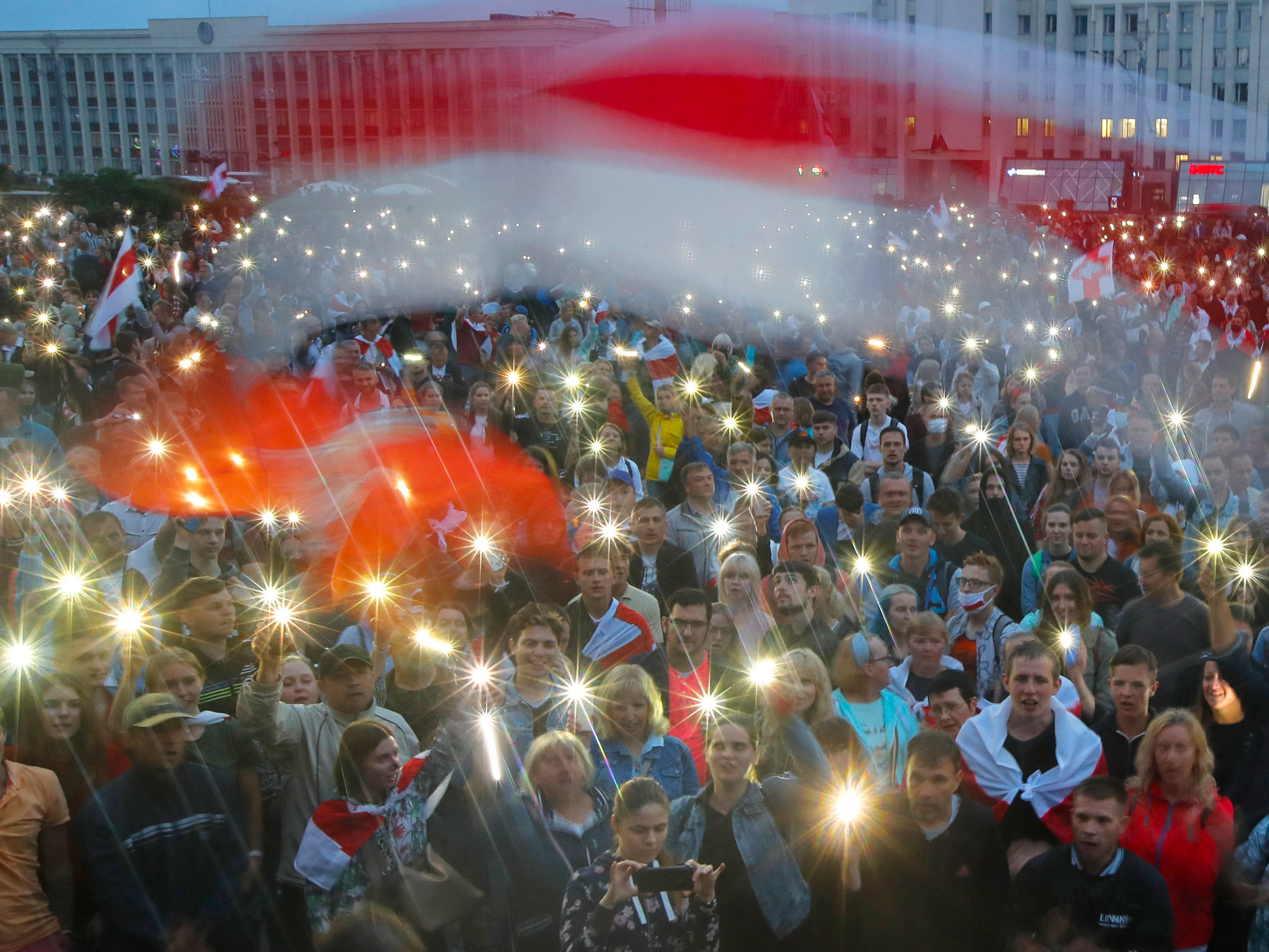 PHOTOS: Belarus' Massive And Unprecedented Protests - capradio.org