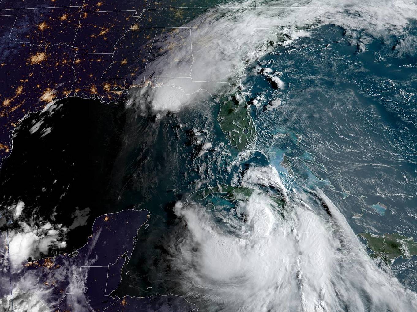 Storm Watch: Marco Makes Landfall, Laura Predicted To Be Category 2 ...