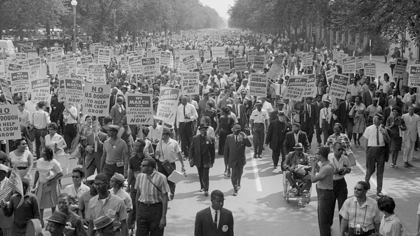 Rally For Racial Justice Draws Thousands To Nation's Capital : NPR