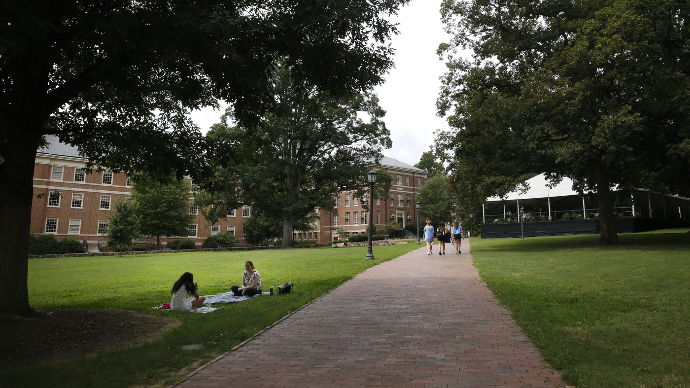 UNC's 'Daily Tar Heel' Covers Front Lines Of College Reopenings : NPR
