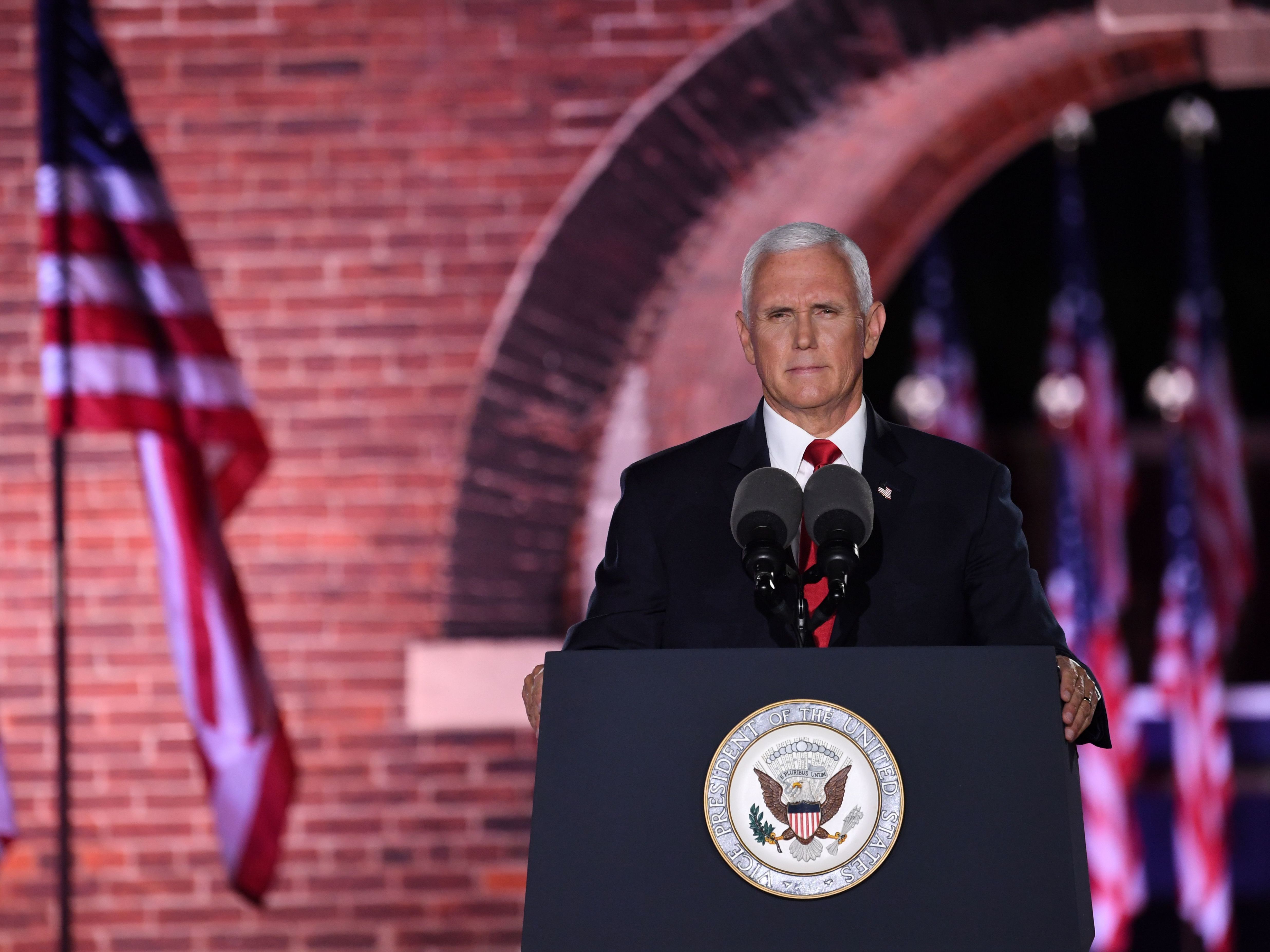 Pence Lays Out Choice For Election During 'Time Of Testing' | NCPR News