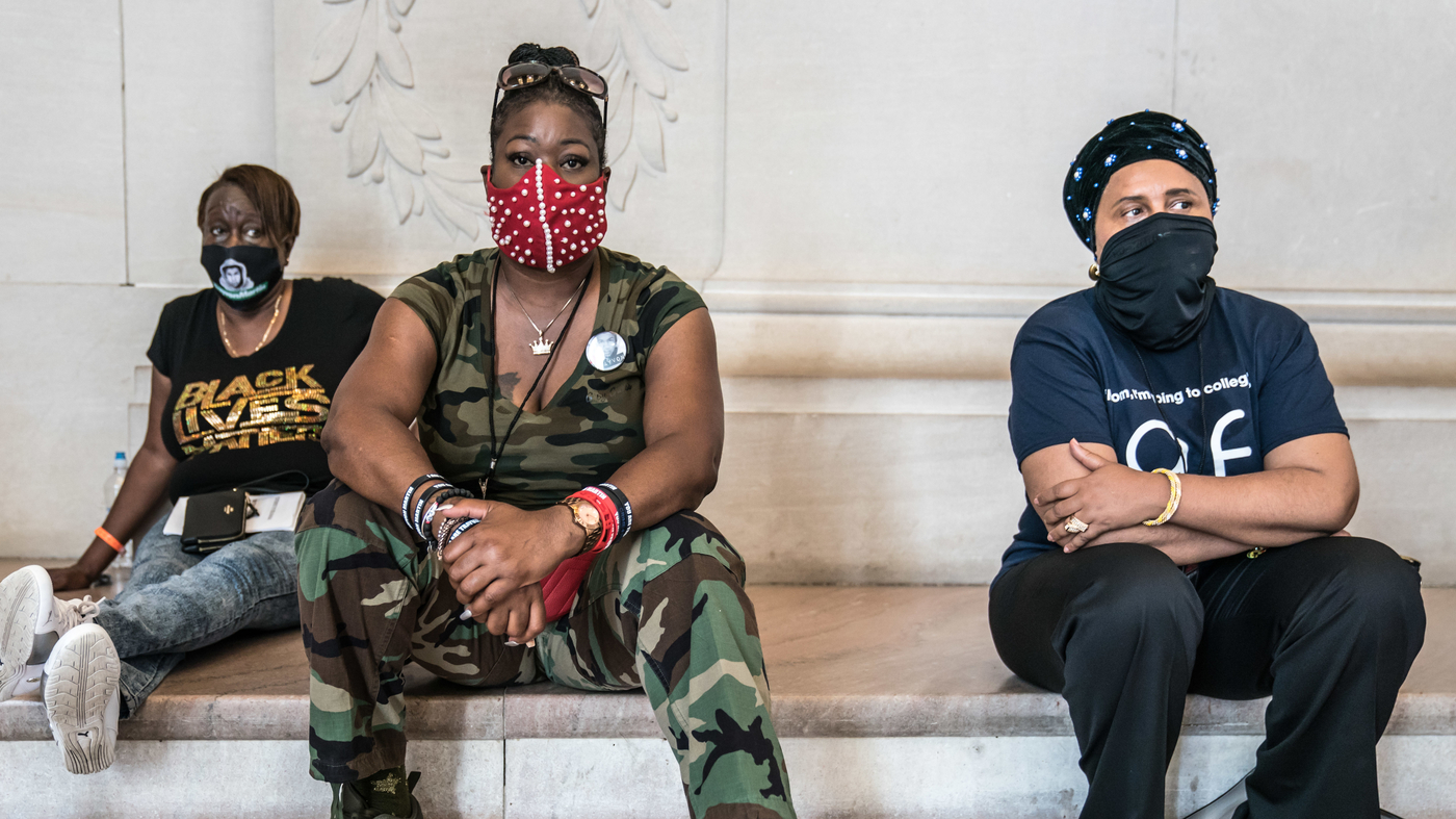 Rally For Racial Justice Draws Thousands To Nation's Capital : NPR