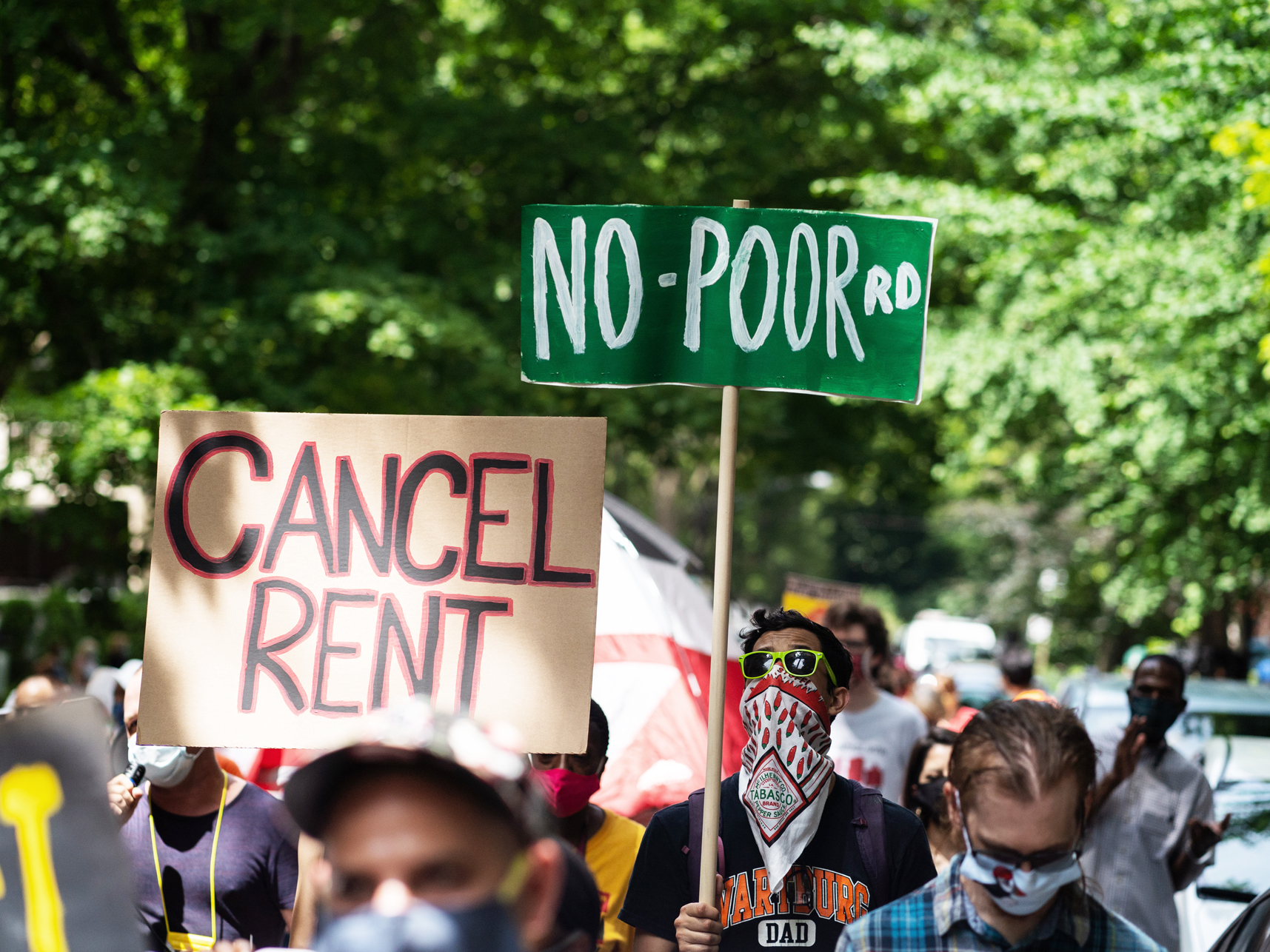 'No One Can Live Off $240 A Week': Many Americans Struggle To Pay Rent ...