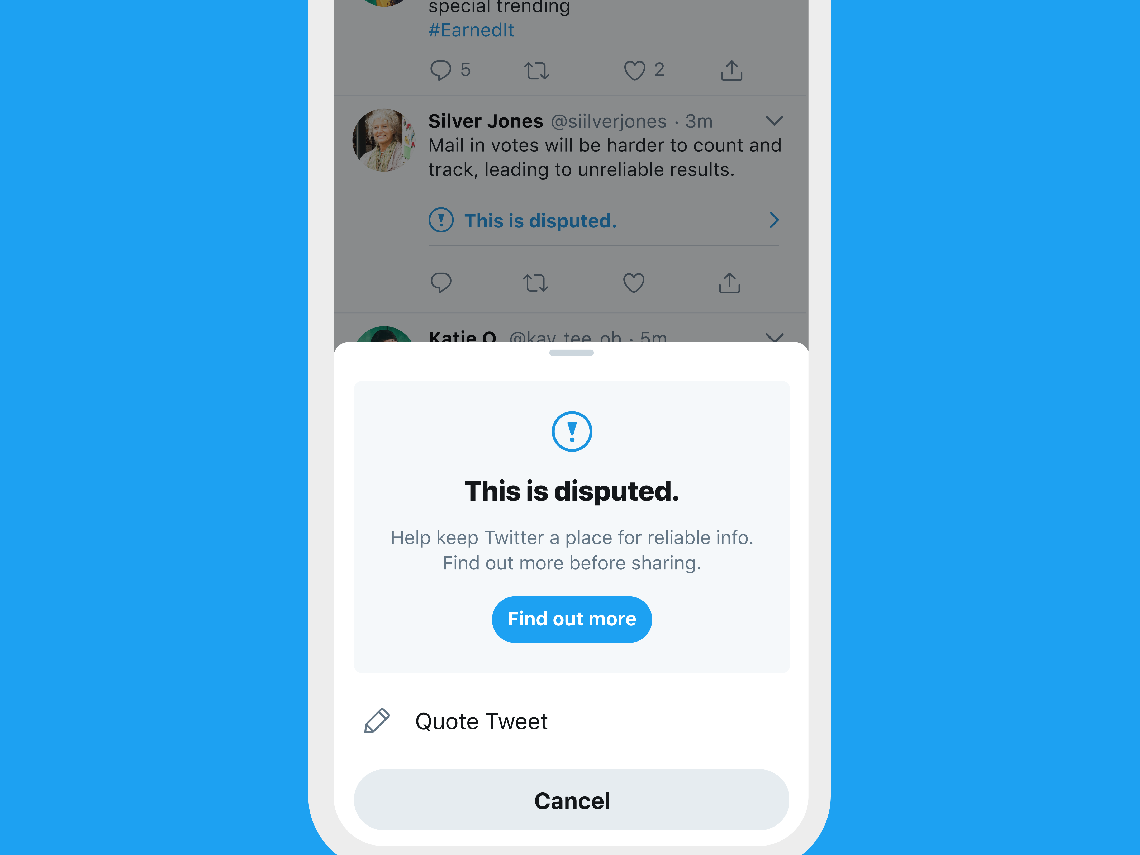 Twitter Expands Warning Labels To Slow Spread of Election ...