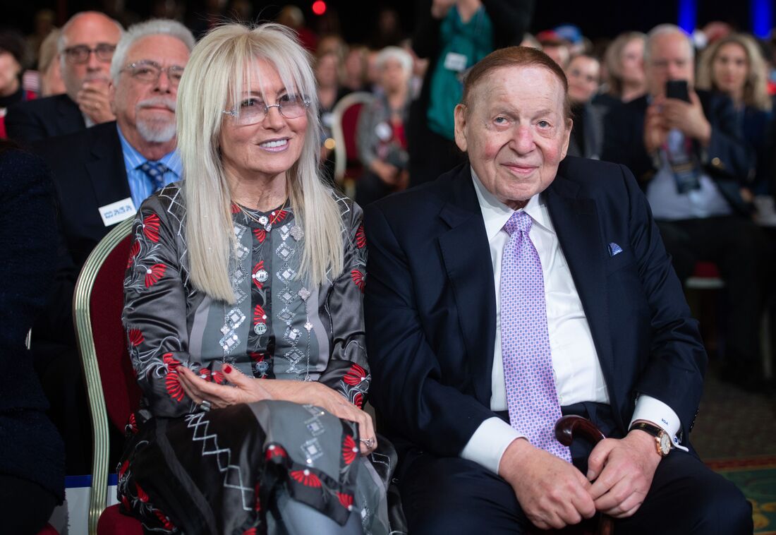 Sheldon, Miriam Adelson Give $75 Million To Pro-Trump Super PAC : NPR