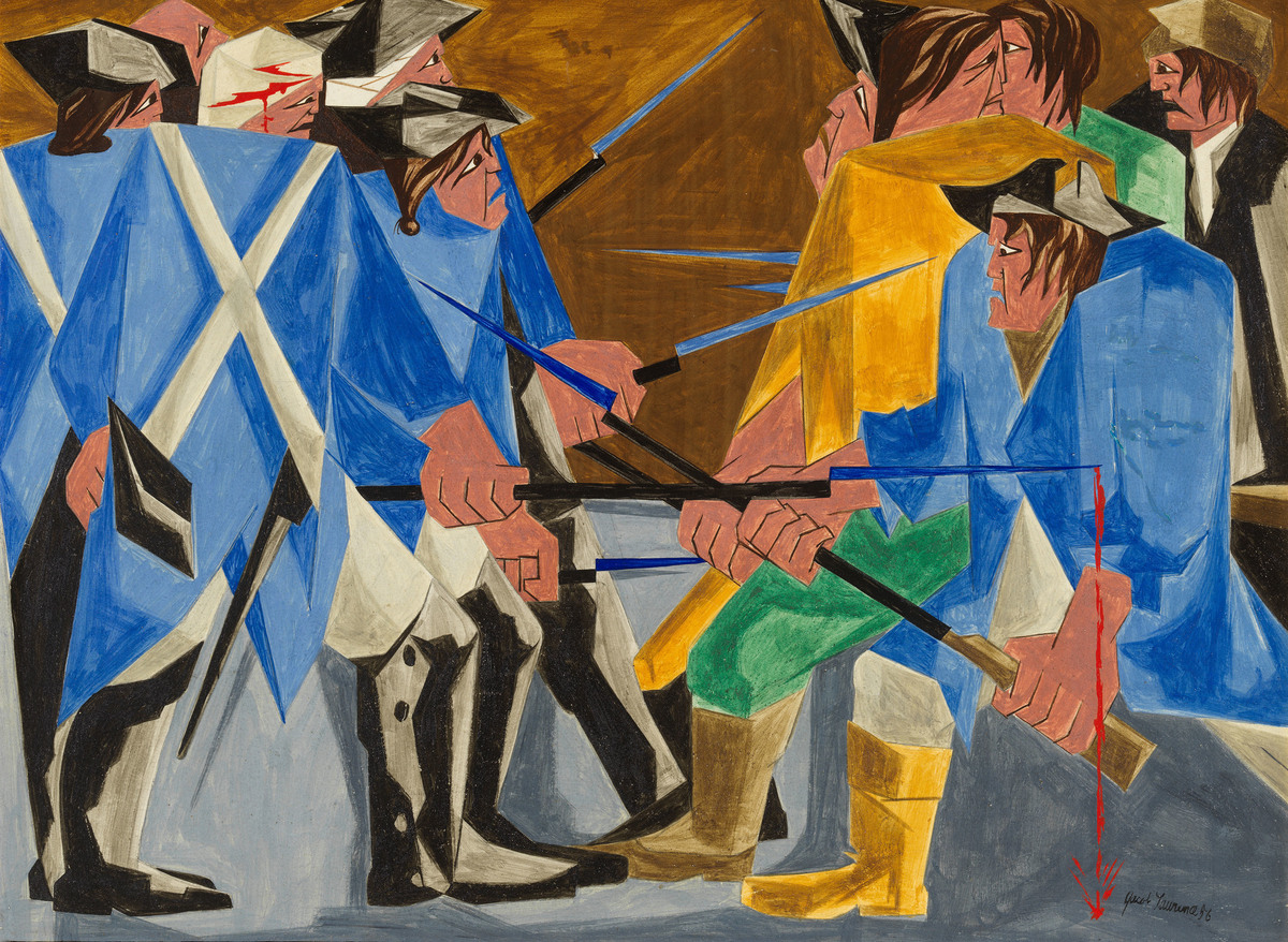 Lost Painting By Modernist Master Jacob Lawrence Found In Private ...
