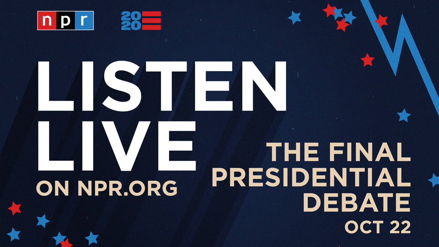 Audio: Trump-Biden Final Presidential Debate : NPR