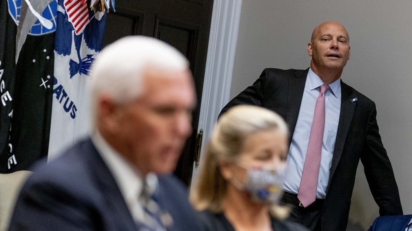 Marc Short, Pence Chief Of Staff, Tests Positive For Coronavirus : NPR