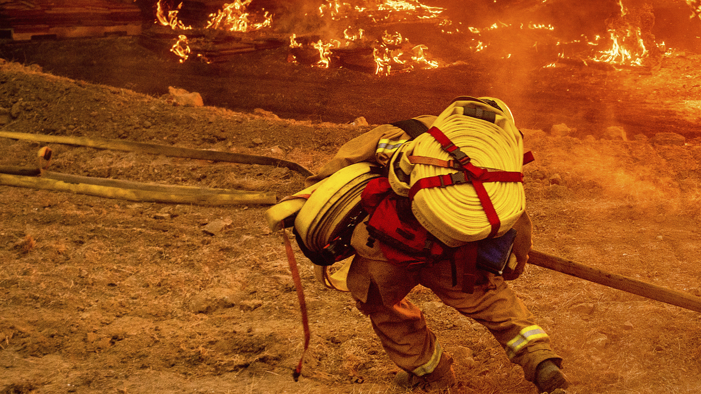 Western Wildfires: Experts Say Time To Fight Fire With More Fire : NPR