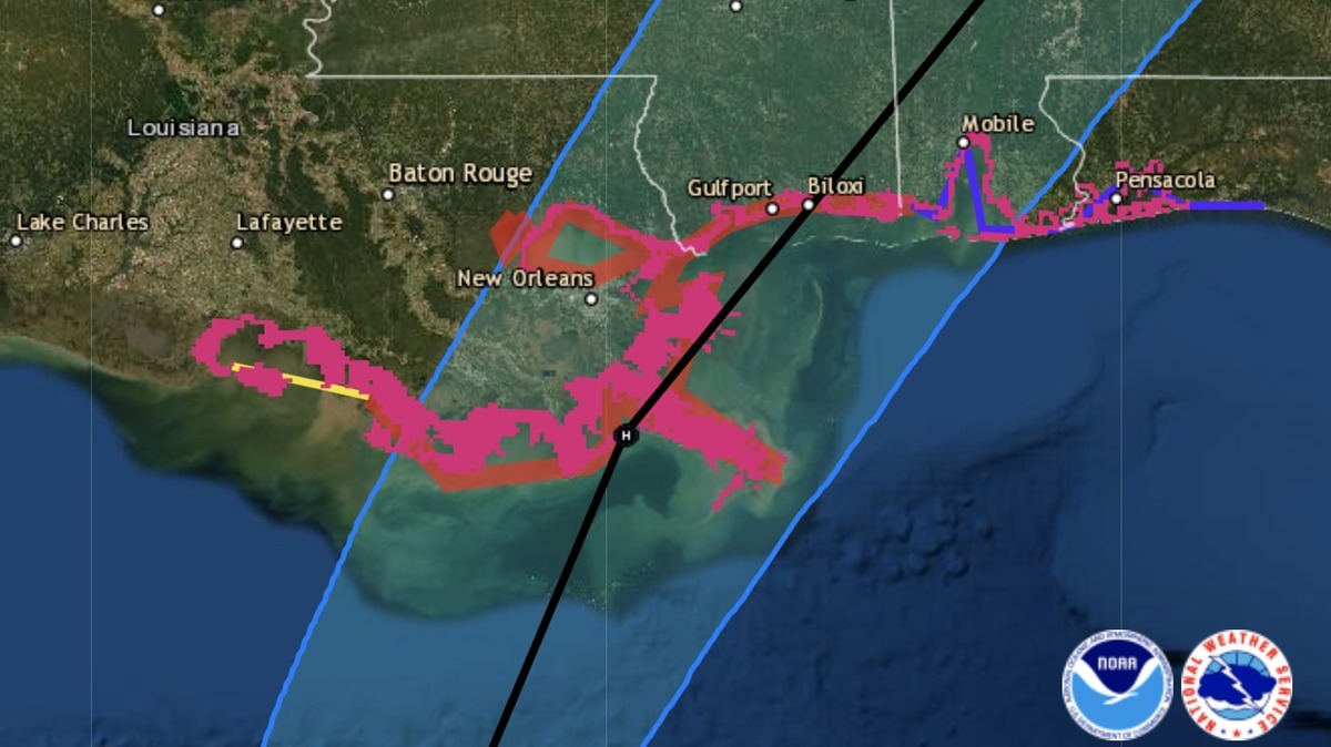 Zeta Triggers Hurricane Warning For New Orleans As Gulf Coast Awaits ...