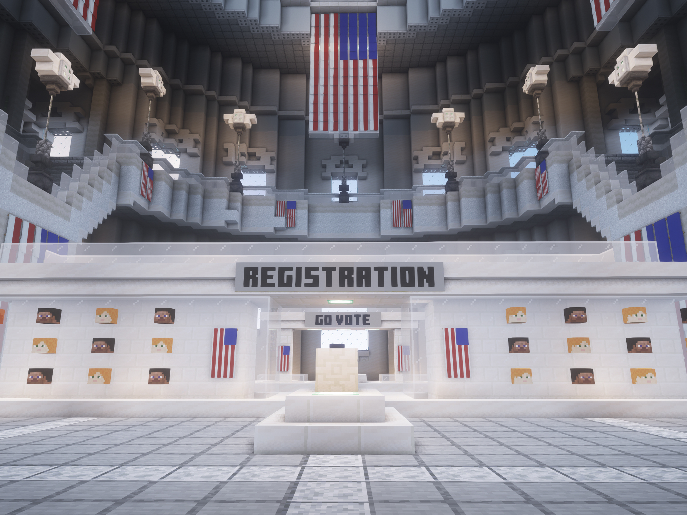 Minecraft Mock Poll Aims To Educate Kids About Voting | NCPR News
