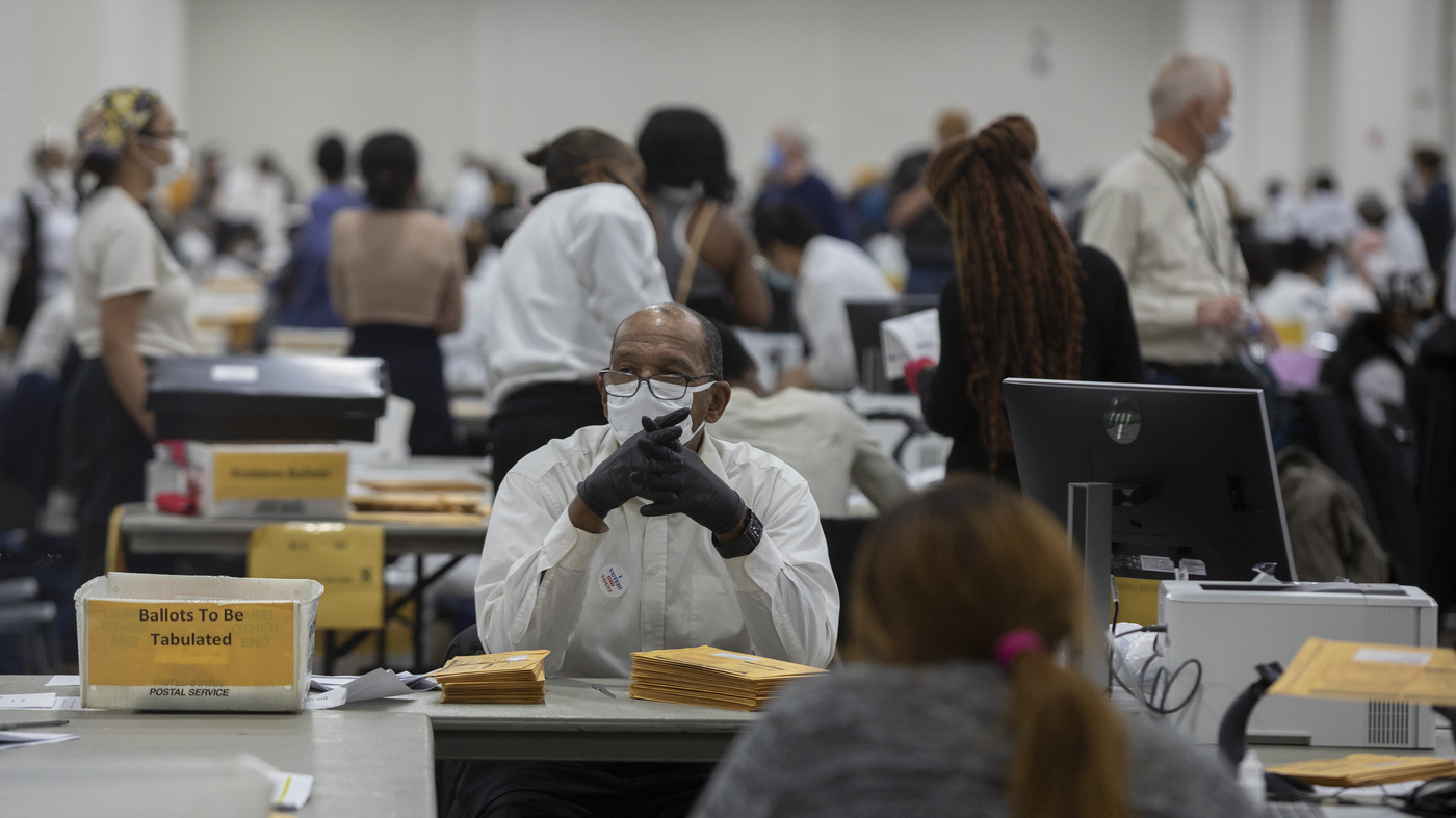 Why Vote Counting In Pennsylvania And Michigan Takes So Long : NPR