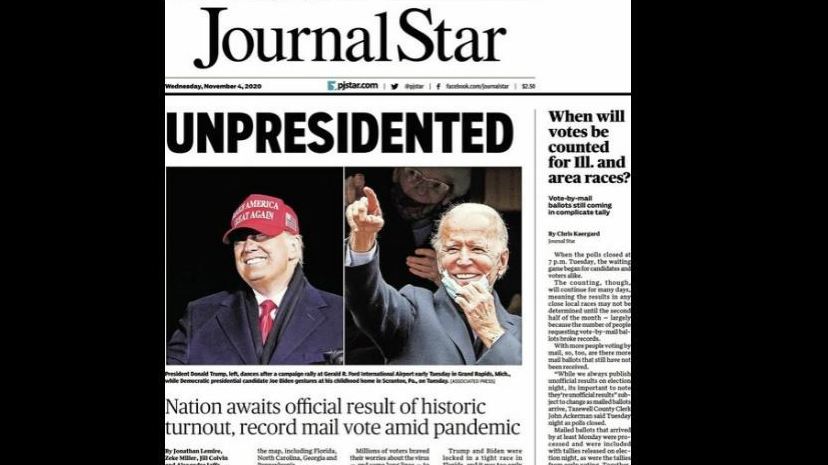 Front Pages Of America's Newspapers Show A History Still Being Written ...