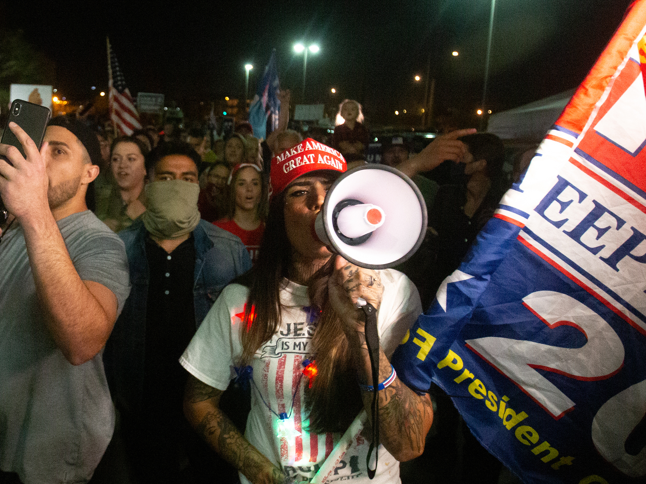 'Count Every Vote!' Large Postelection Protests Seen In Several U.S ...